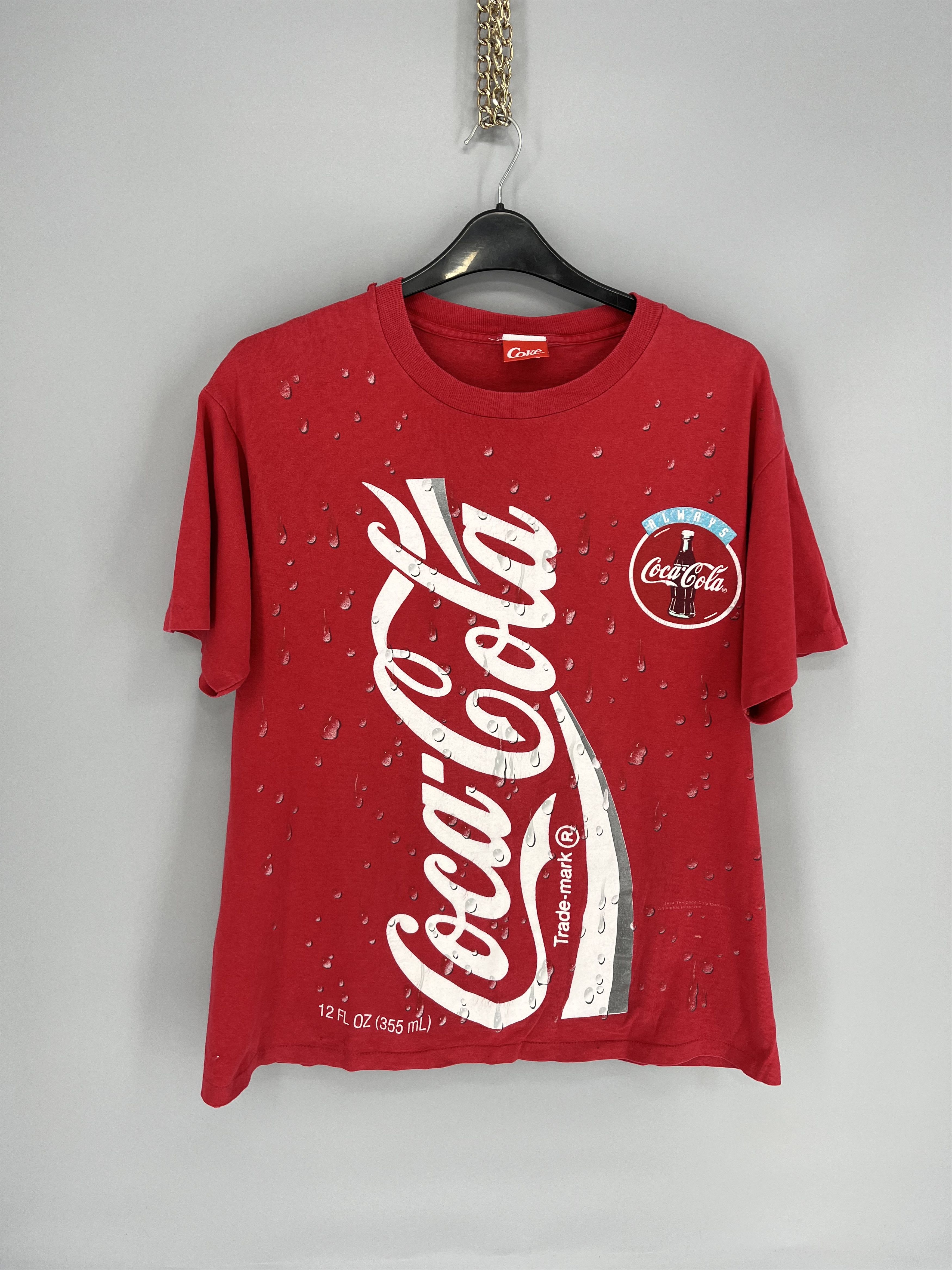 Coca Cola × Made In Usa × Vintage COCA COLA 90s vintage Made In USA big ...