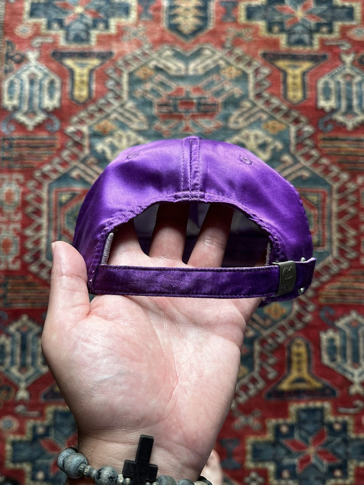 Human Made Human Made x CPFM Purple Dry alls satin baseball hat | Grailed