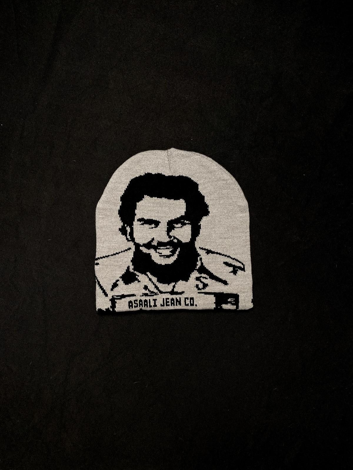 Asaali Rare Asaali Cartel Skully No Cuff Knit Gray Beanie Hats OS | Grailed