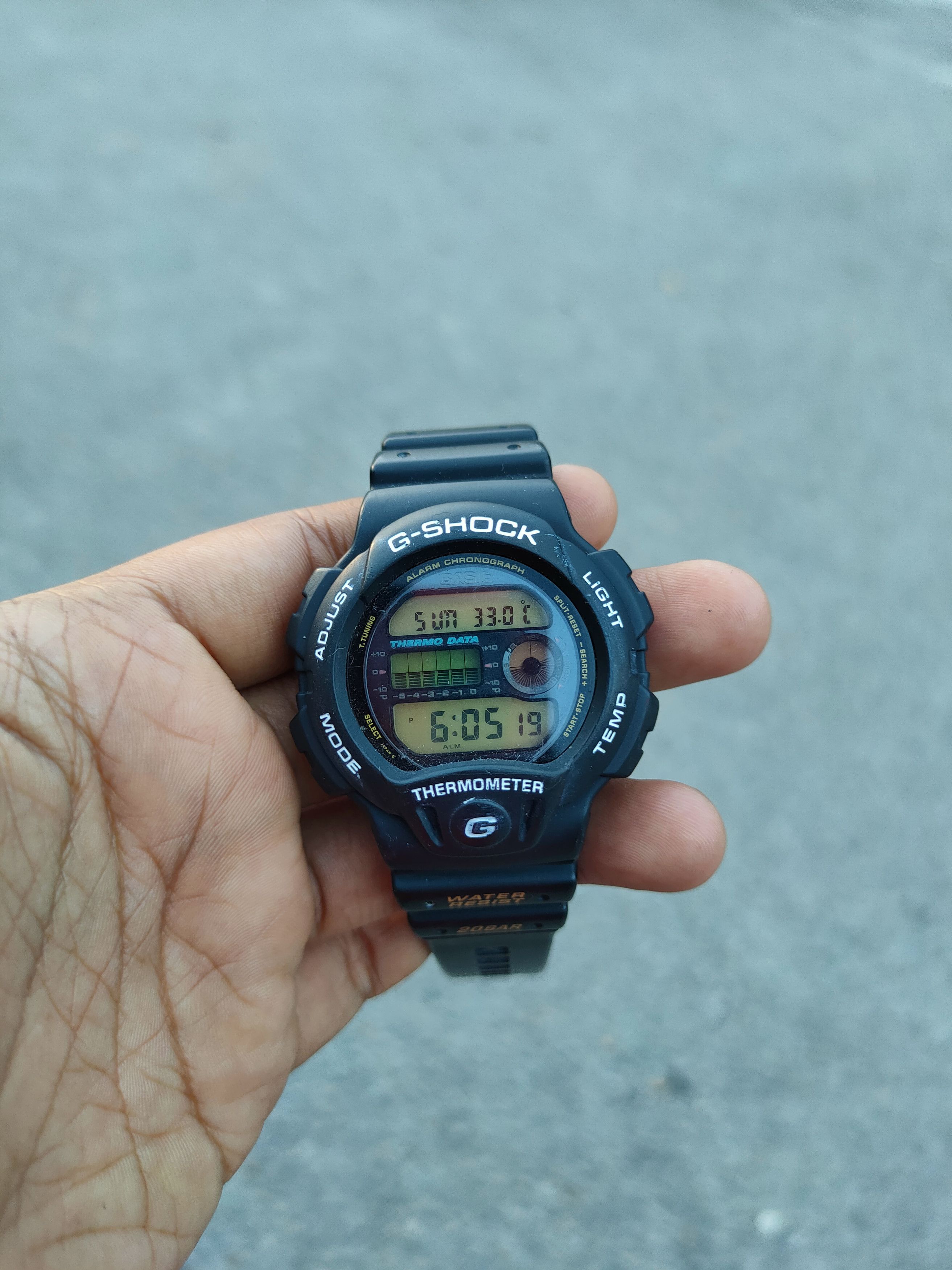Casio × Vintage × Watch DL Gshock Dw 6100 vintage japan watch #DLAS ...