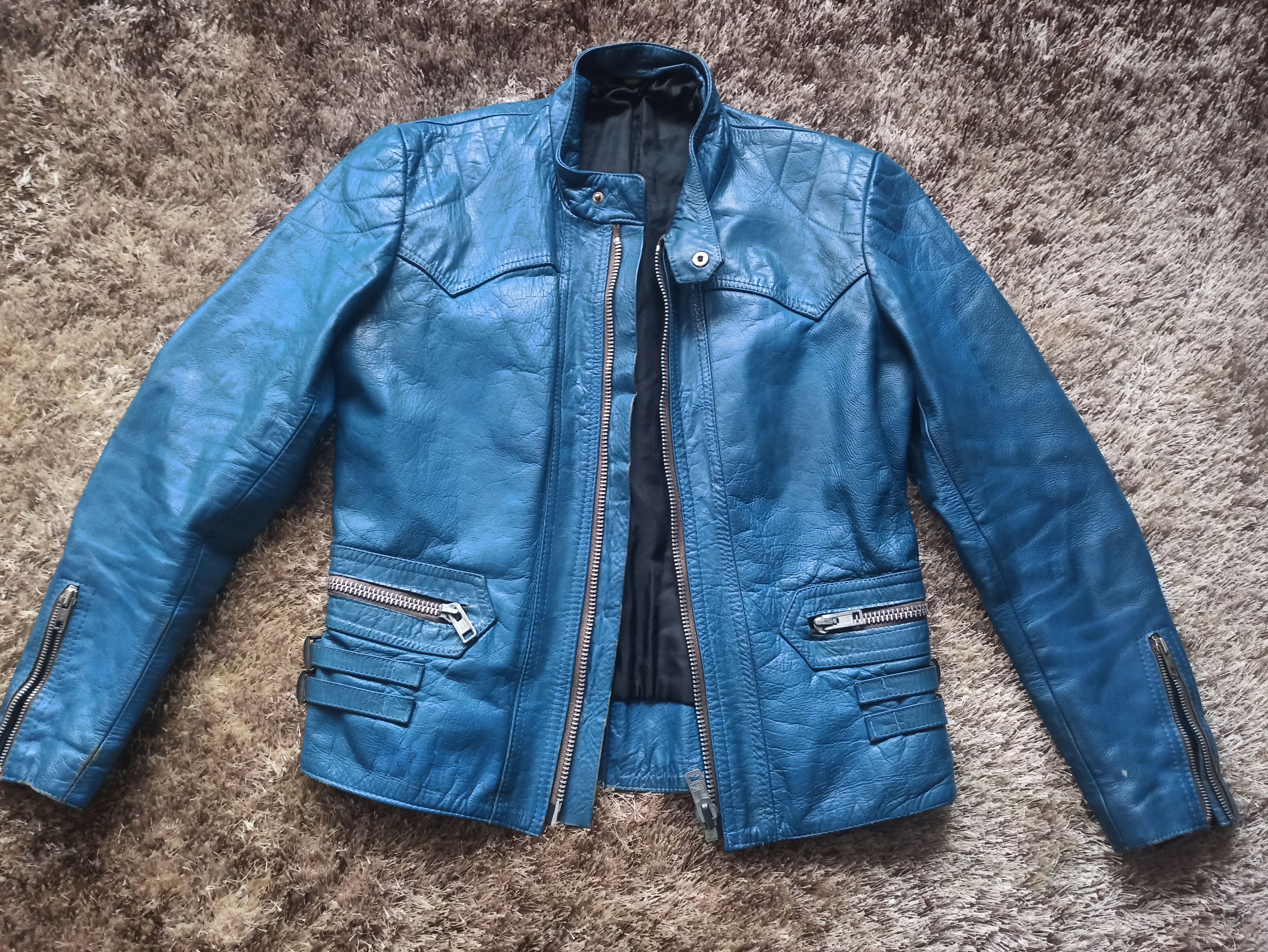 Rock Band × Streetwear × Vintage Vintage leather jacket, 80s, rock ...
