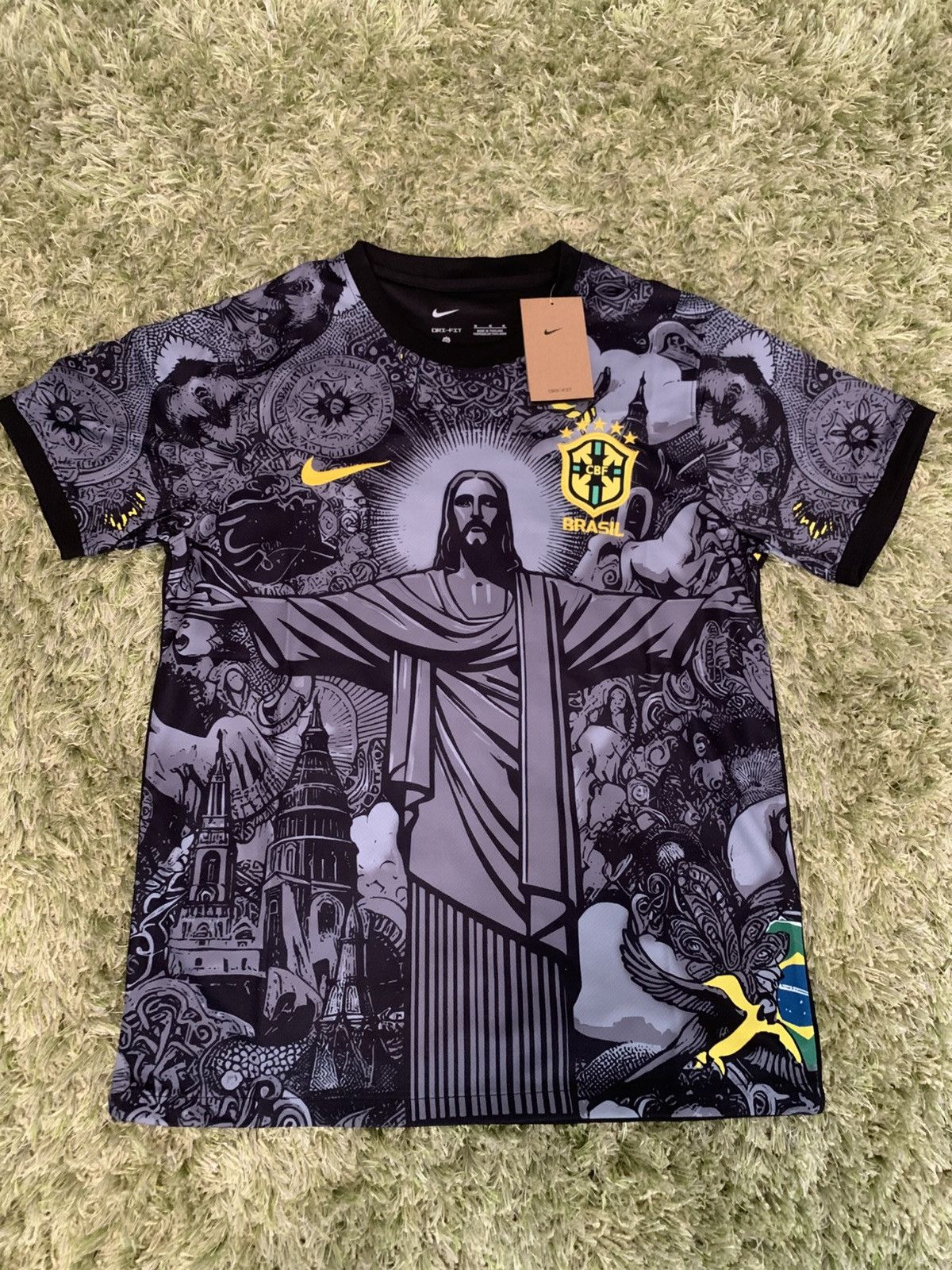 Nike Brazil Limited Edition Jesus Football Jersey | Grailed