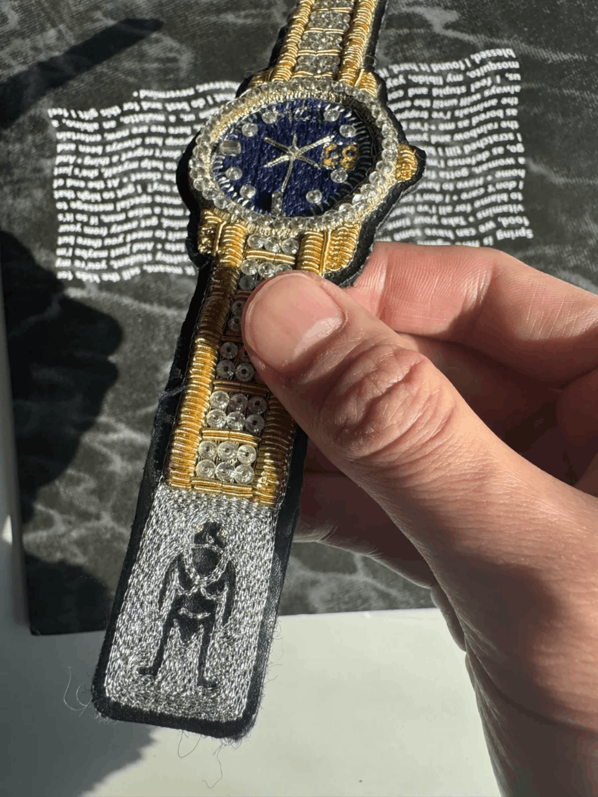 Walter Van Beirendonck Walter Van Beireendonck Fake Watch Bracelet Size ...