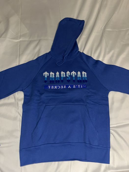 Trapstar London Trapstar Chenille Decoded 20 Hooded Tracksuit Dazzling Blue Grailed