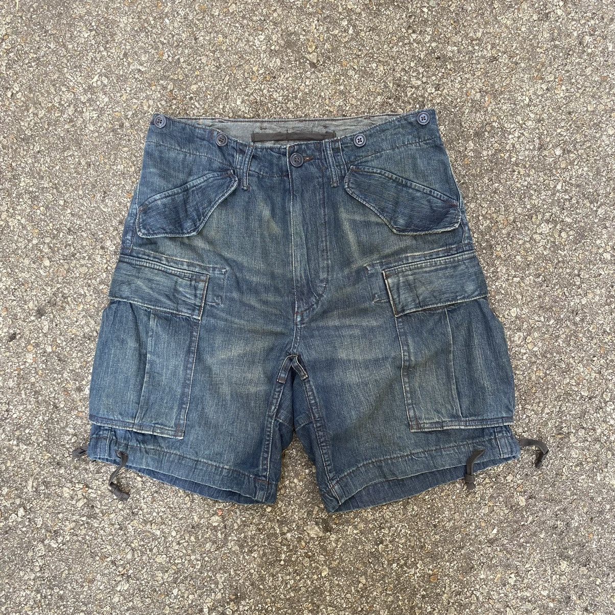 RRL Ralph Lauren RRL Polo Ralph Lauren Heavy Denim Cargo Shorts | Grailed