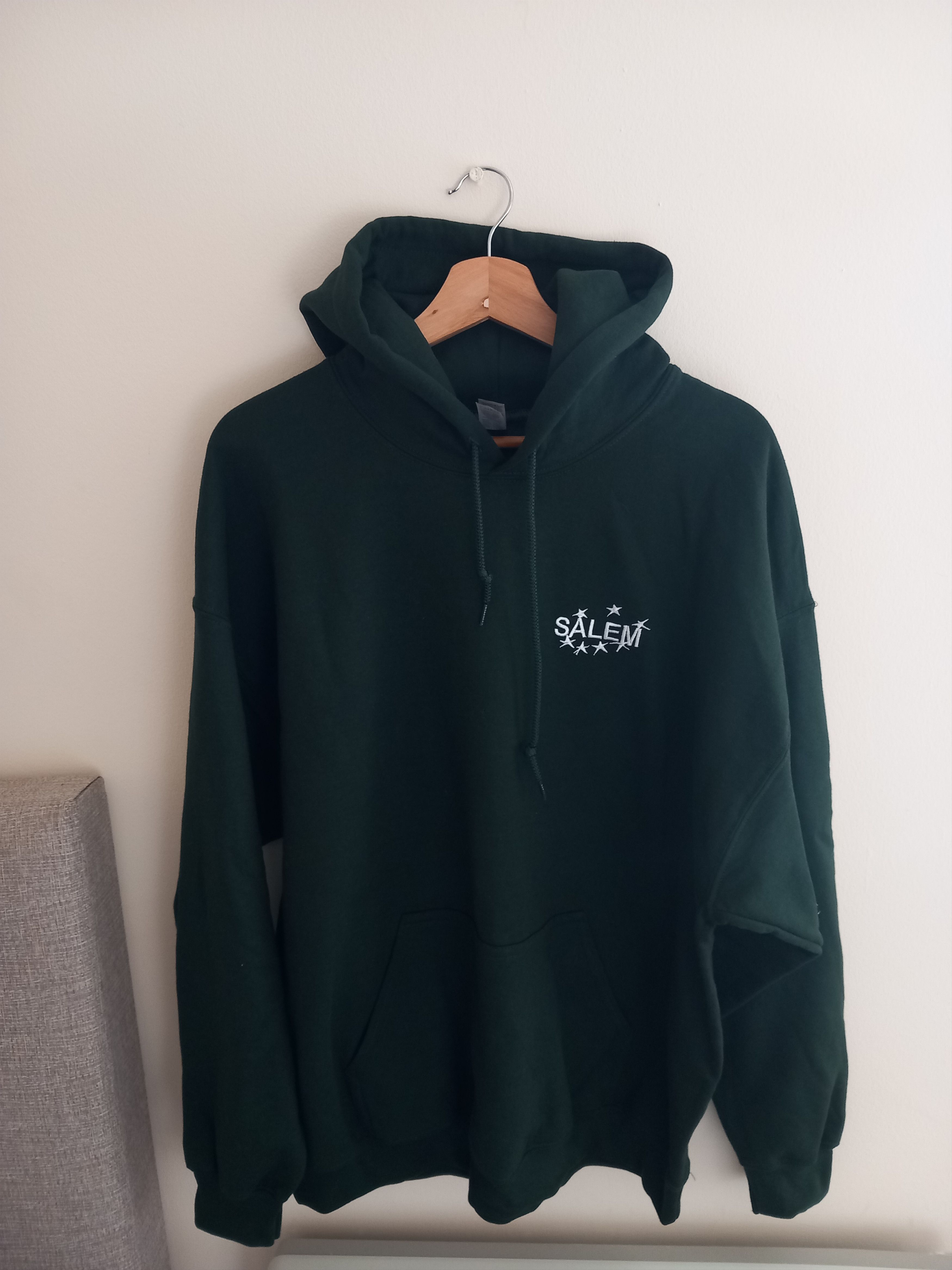 S4LEM SALEM 'MIDWEST' GREEN HOODIE XL | Grailed