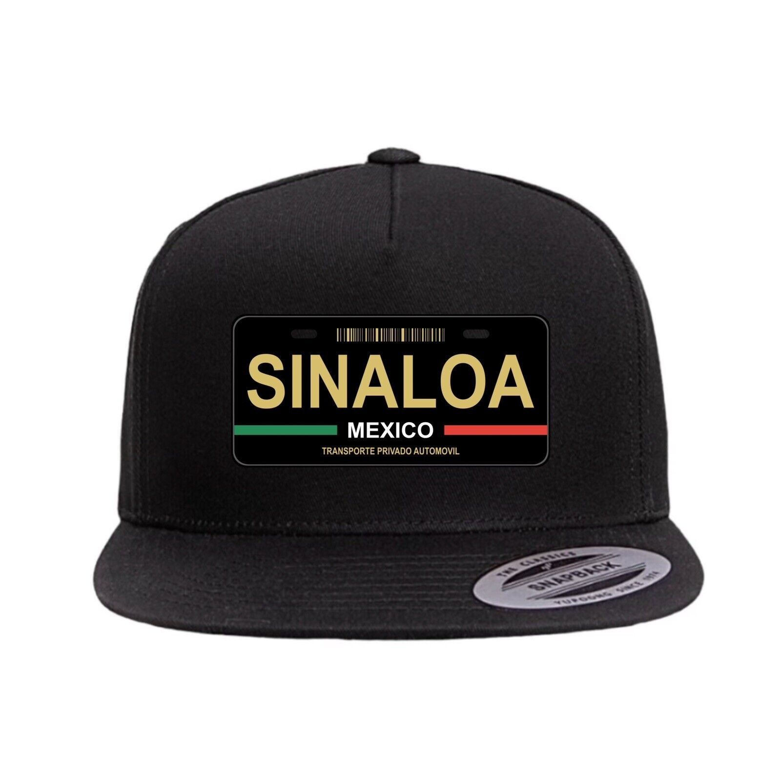 Generic Sinaloa Mexico Placa #2 Snapback Hat, Trucker Cap, Custom Ha ...