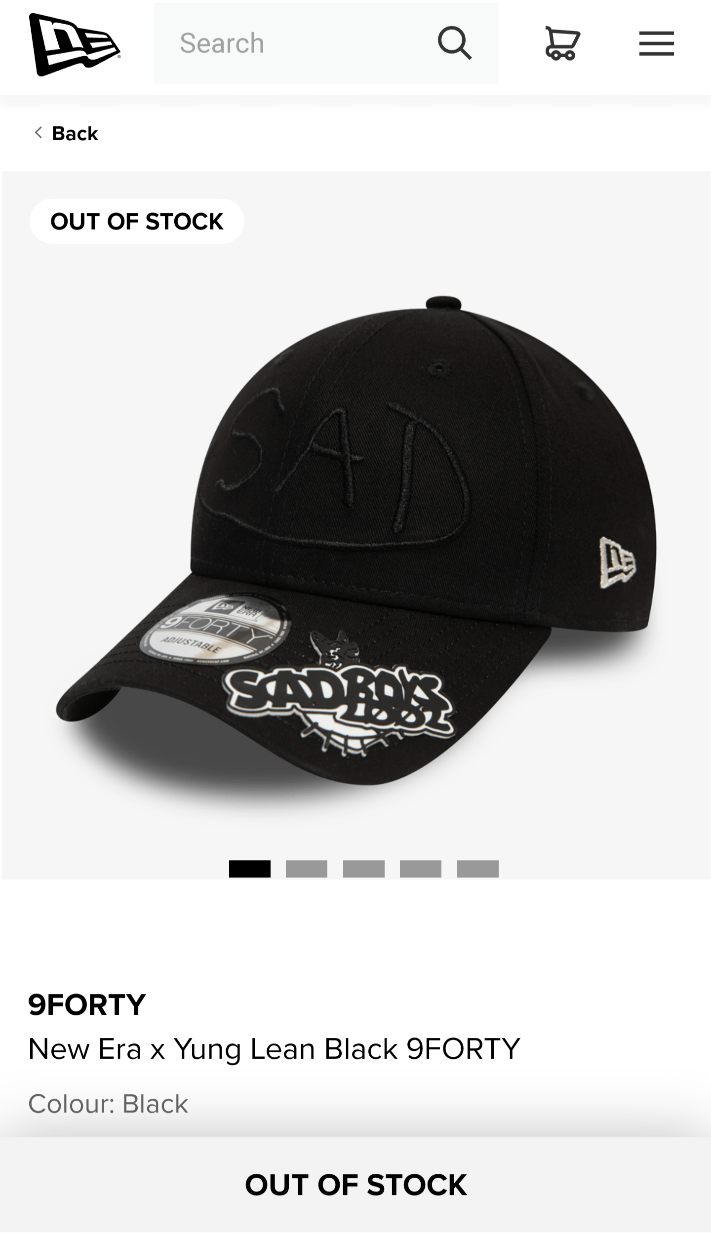 Yung Lean RARE Yung Lean x New Era Hat SBE 2002 | Grailed