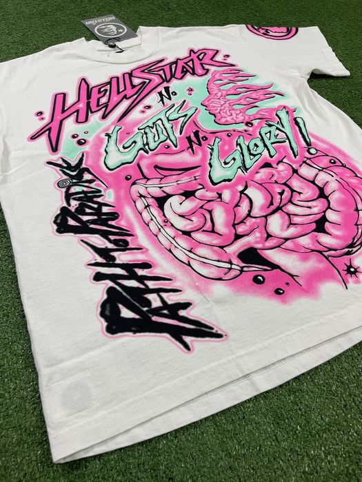 Designer Hellstar “No Guts No Glory” Tee | Grailed