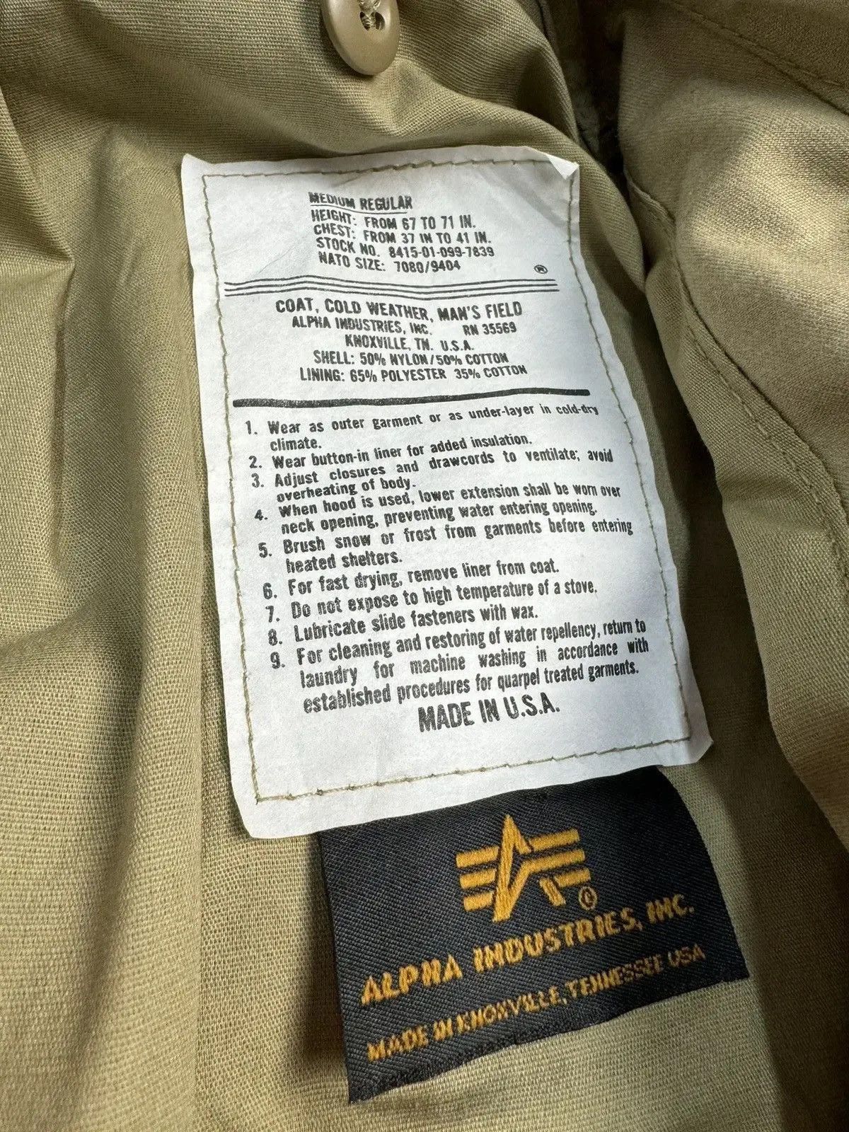 Alpha Industries Vintage Alpha Industries M65 Multipocket Military Jacket Y2K | Grailed