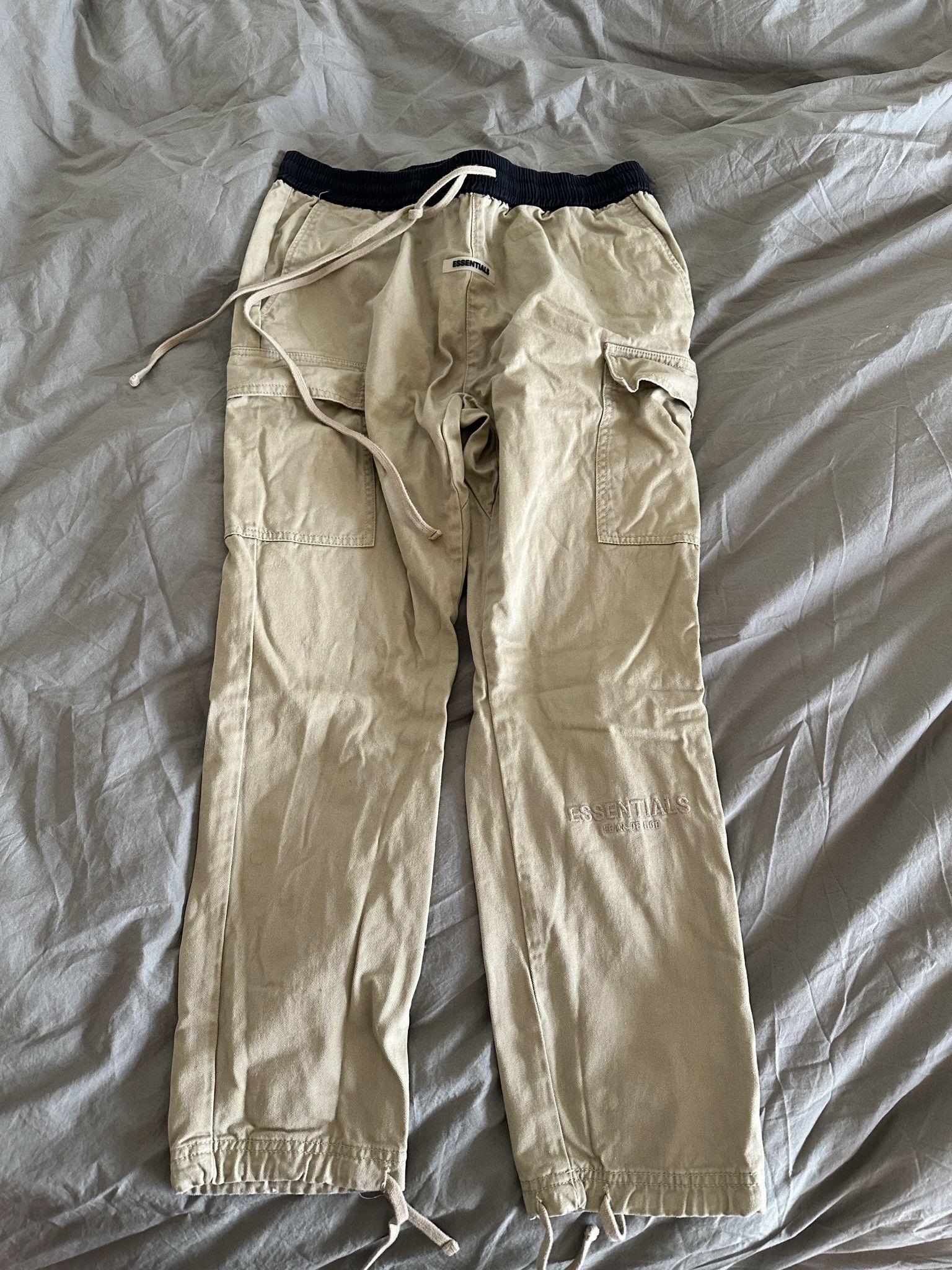 Essentials × Fear of God Essentials Cargo Pants | Grailed