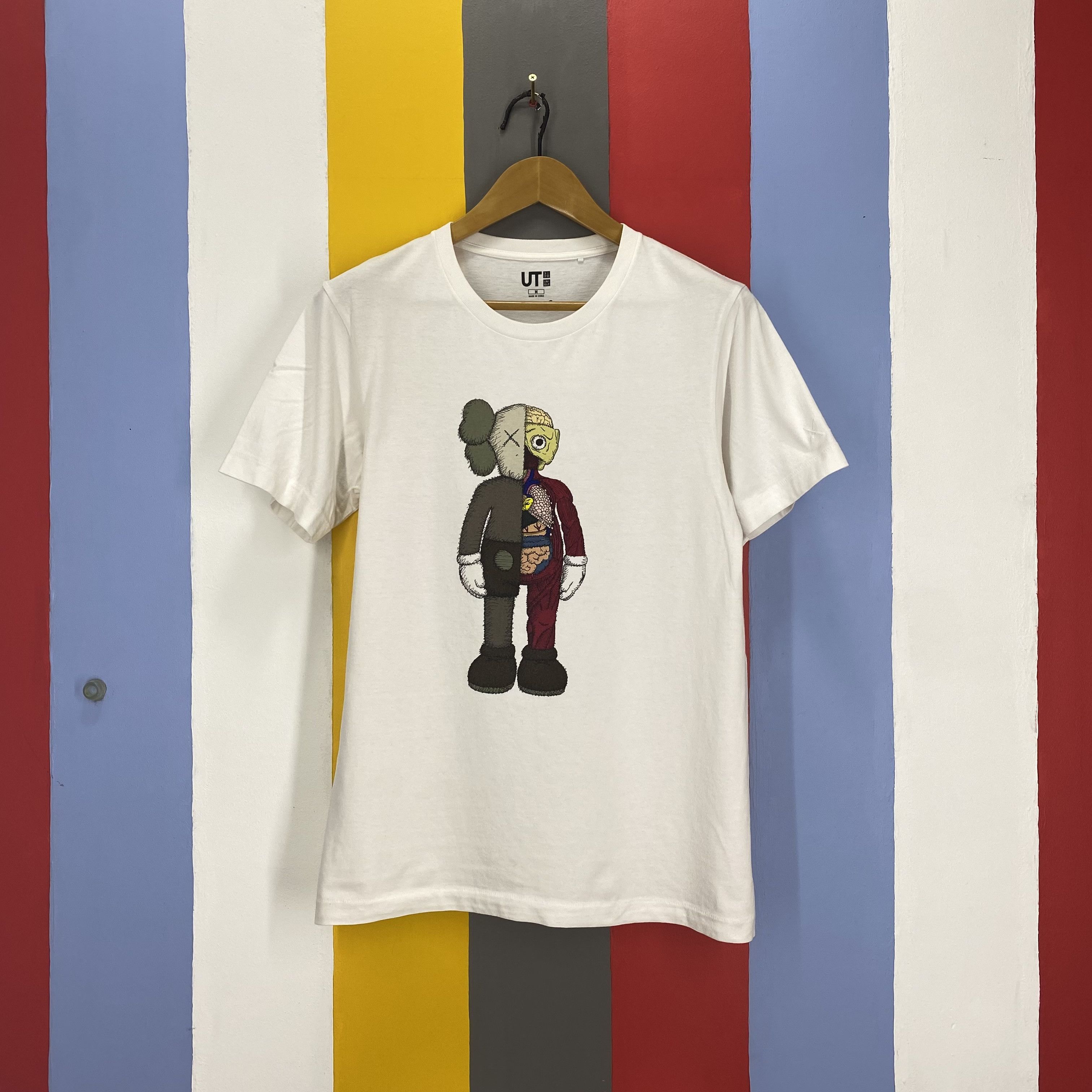 Kaws × Uniqlo KAWS x UNIQLO Crew Neck T Shirt #1862/08 | Grailed