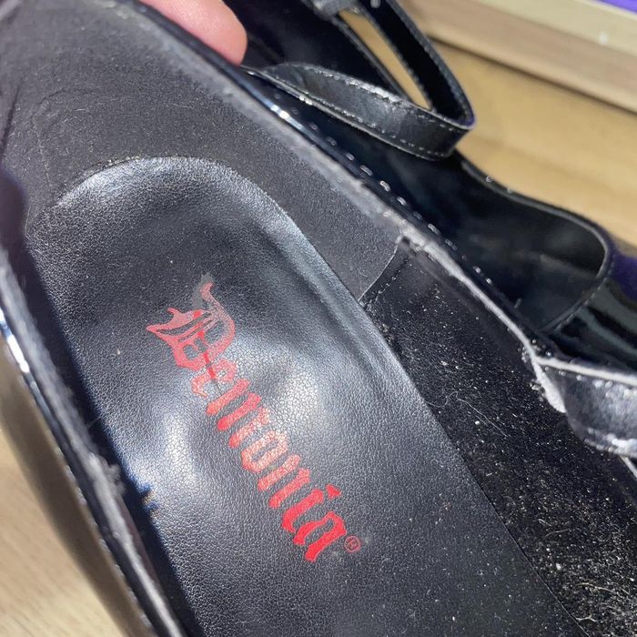 Demonia Cult Demonia Goth Patent Leather Platform Heels | Grailed
