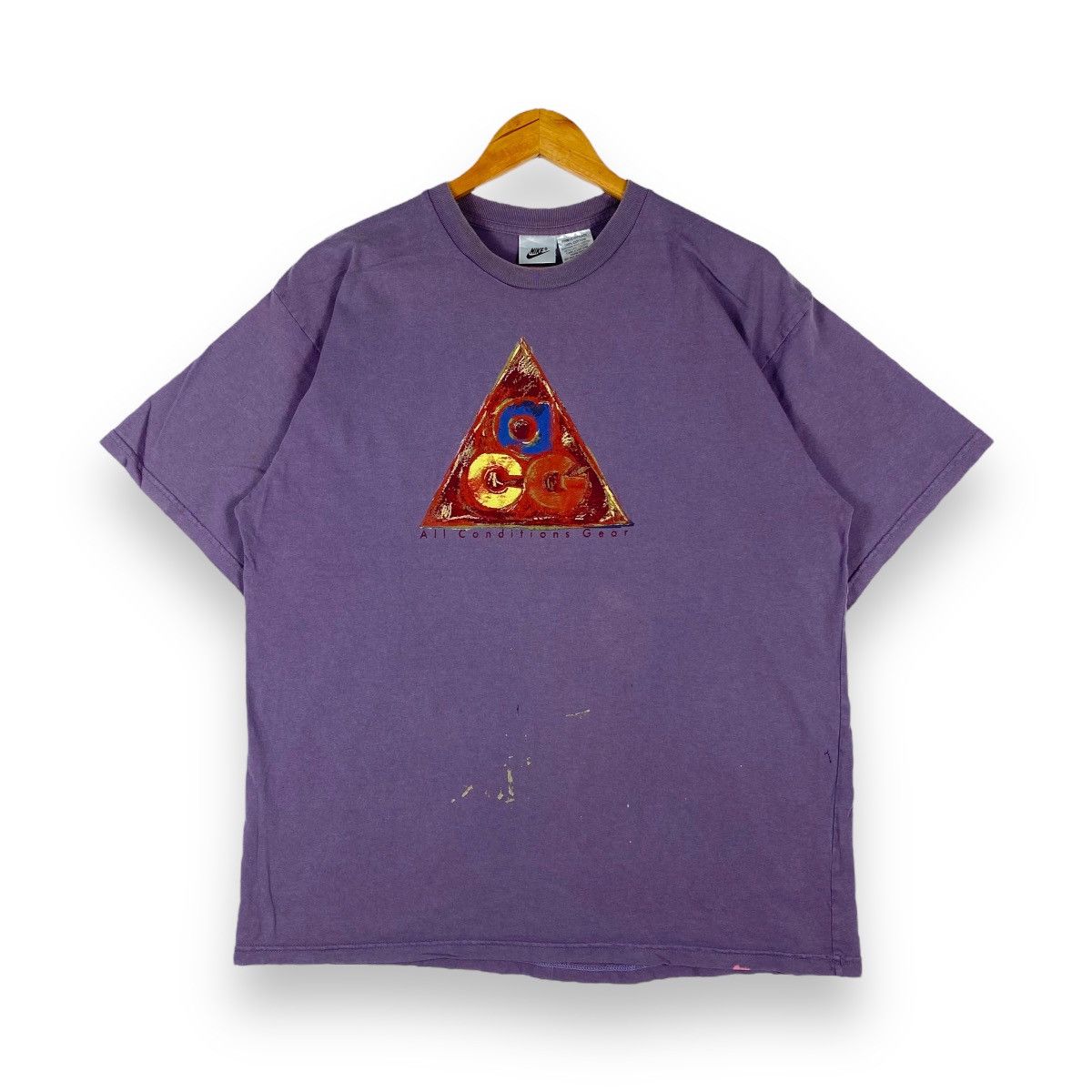 Nike × Nike ACG × Vintage VINTAGE NIKE ACG ALL CONDITIONS GEAR LOGO TEE ...