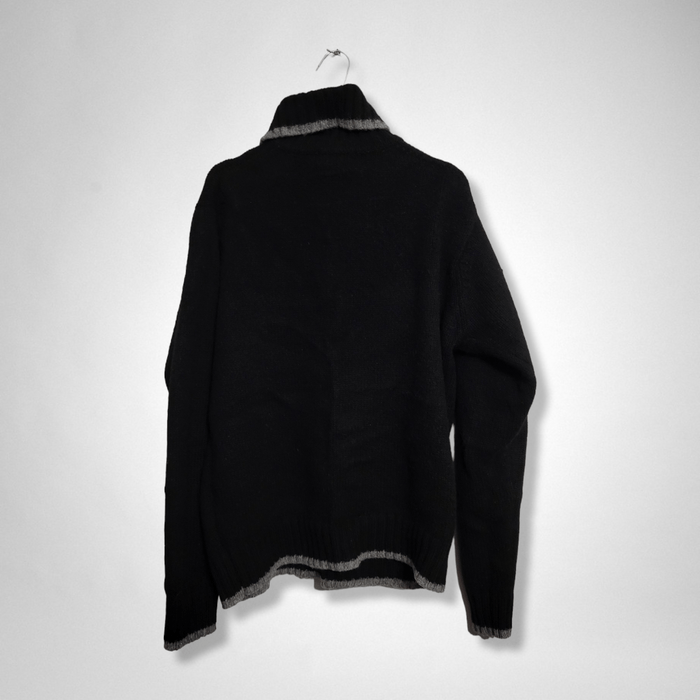 Diesel Diesel men's 100% wool turtleneck sweater black XL | Grailed