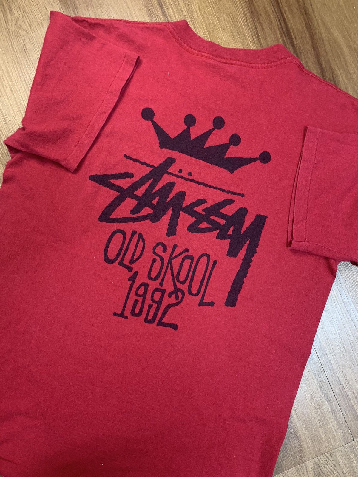 Stussy × Vintage Stussy Old Skool 1992 Vintage 80’s | Grailed