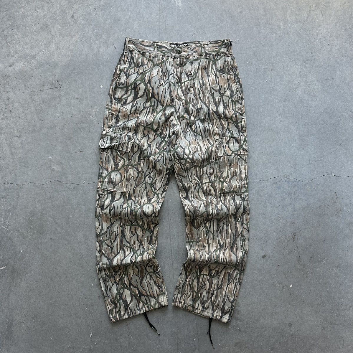 Carhartt × Realtree × Vintage Crazy Vintage Y2K Realtree Camo Cargo Pants Baggy Carhartt | Grailed