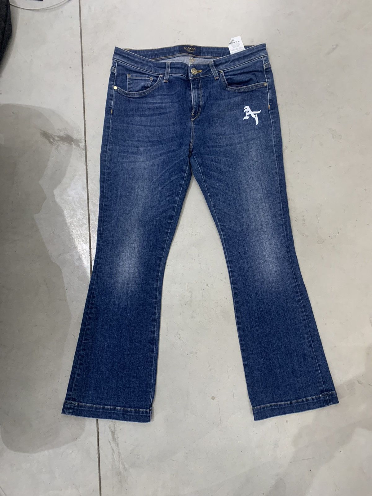 Custom Flared Jeans Custom | Grailed