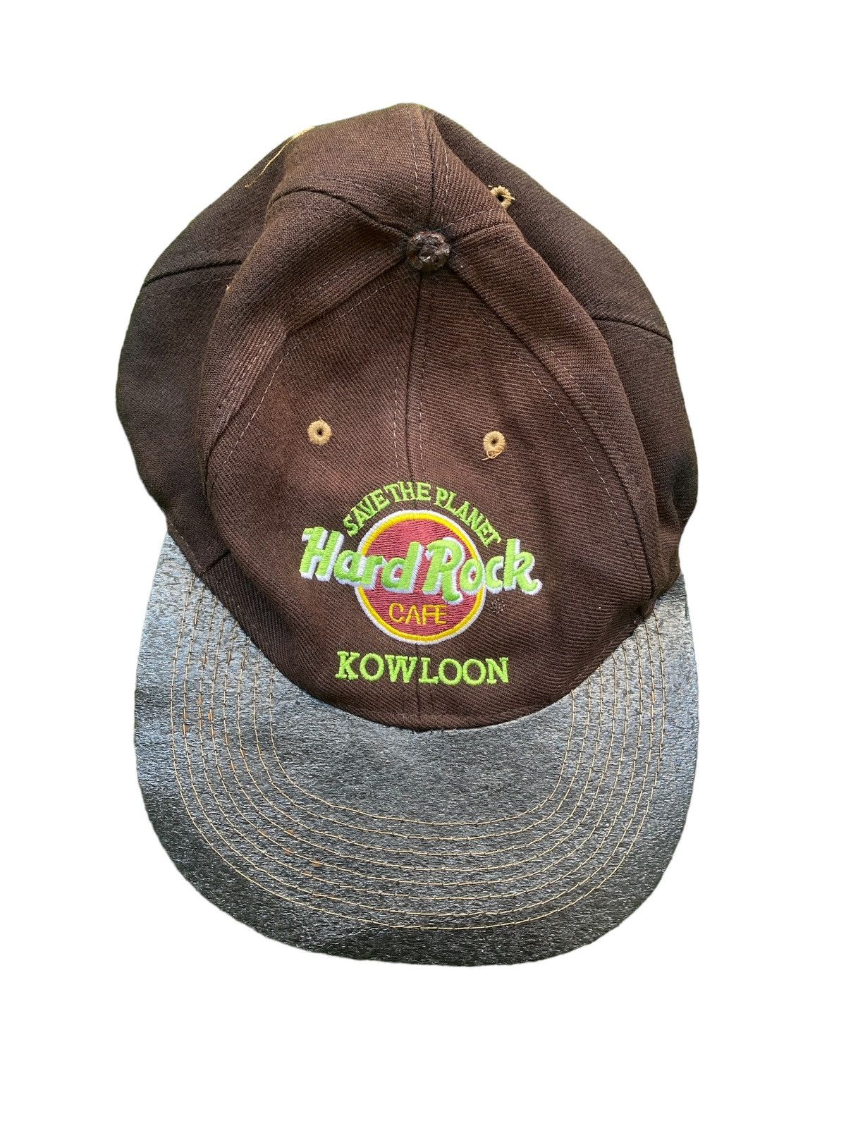 Hard Rock Cafe × Vintage Vintage 80s THRASHED Hard rock cafe cap rare ...