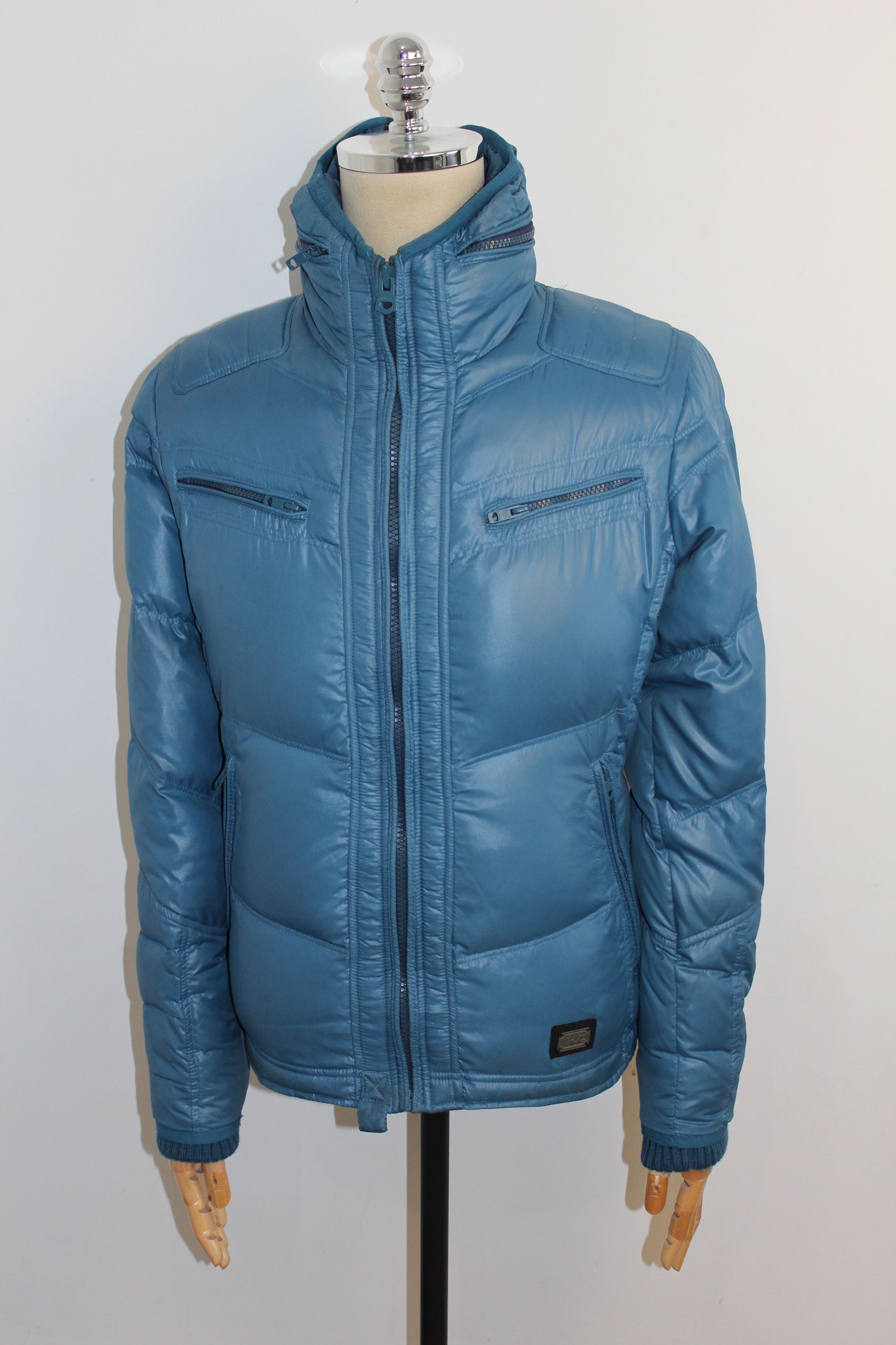 Diesel × Vintage Men's Diesel Teflon Down Vintage Blue Jacket Size M ...
