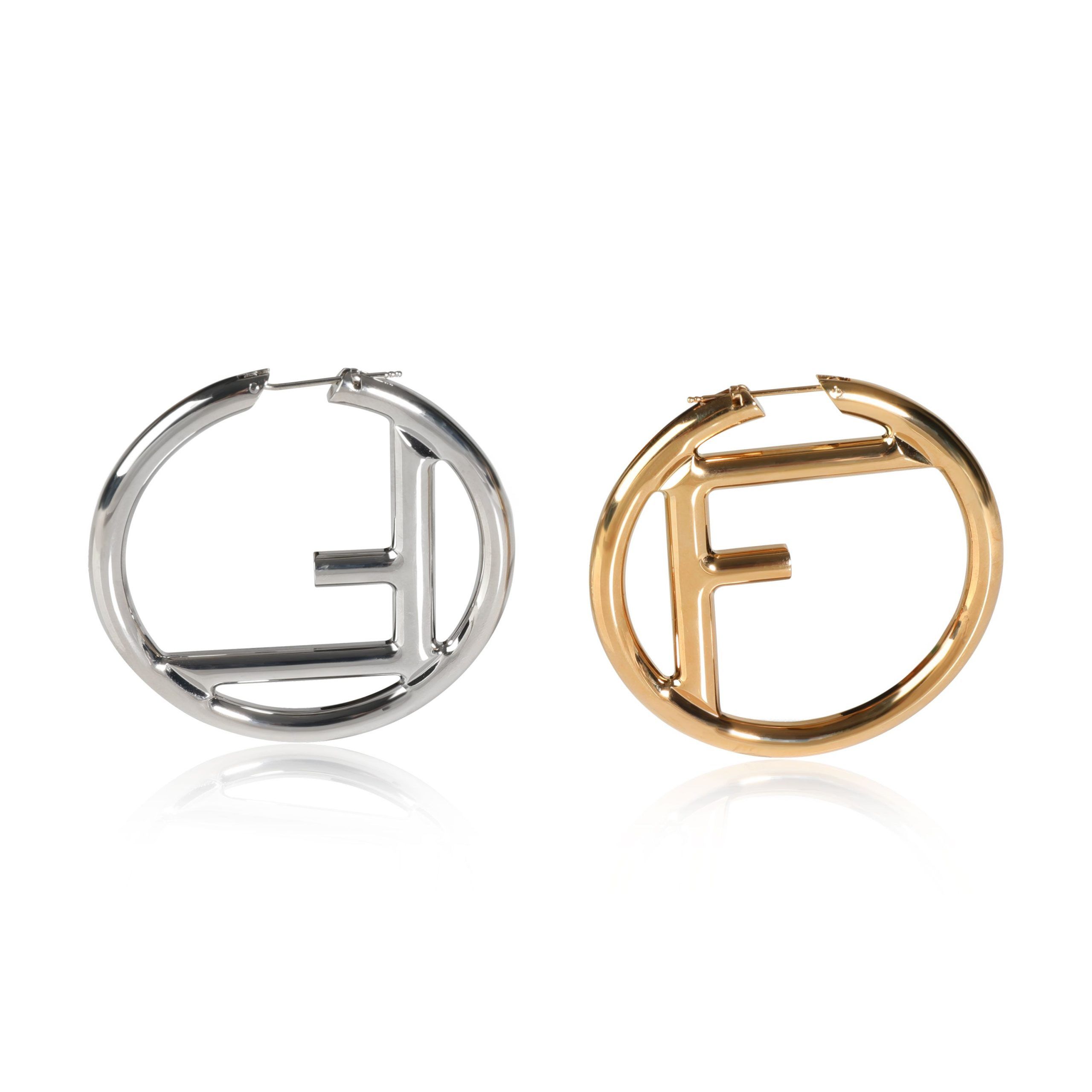 Fendi Fendi F is Fendi Hoop Earring in Aluminum | Grailed