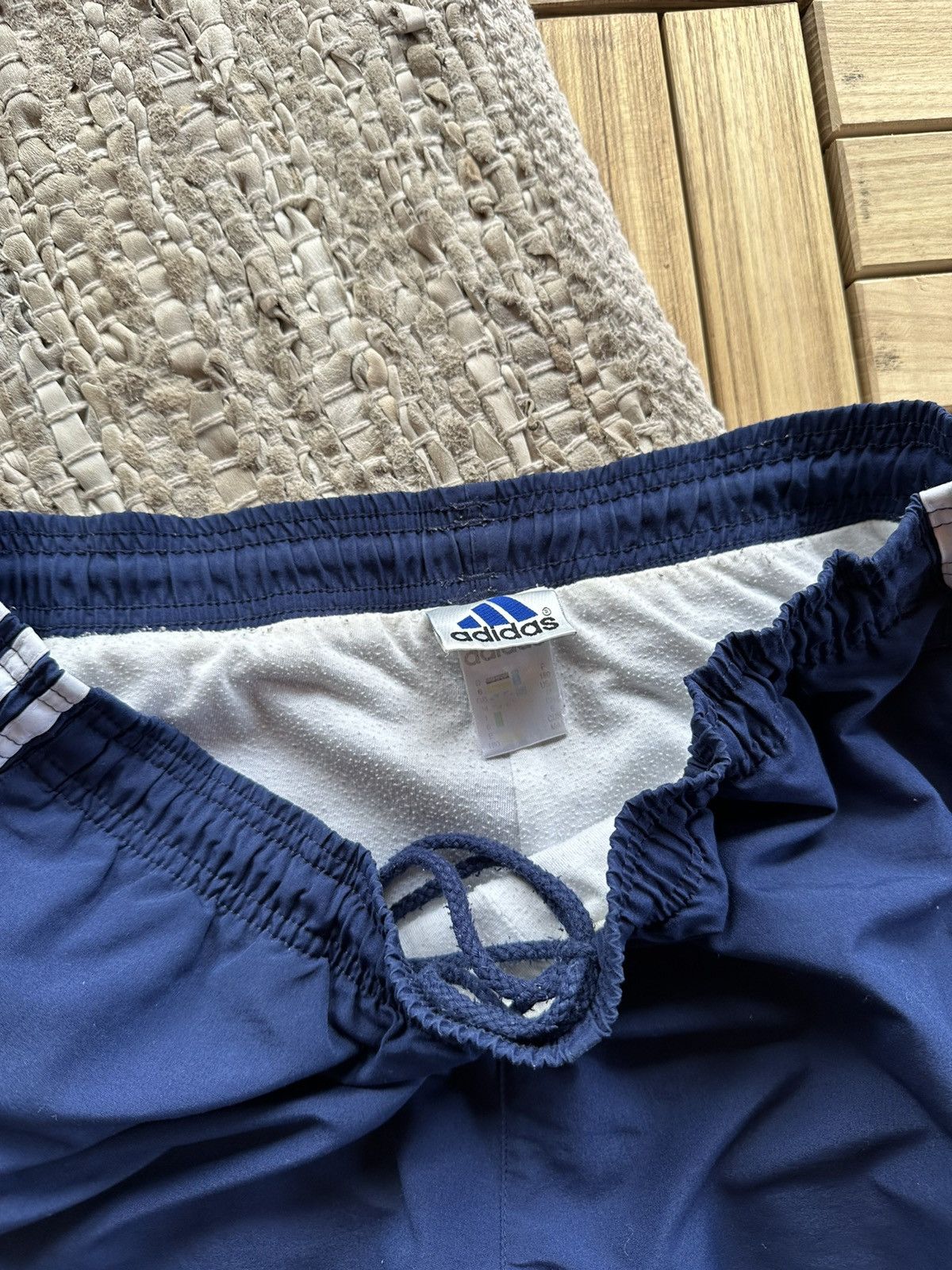 Adidas × Vintage Crazy Vintage 90s Adidas Baggy Track Pants Blue ...