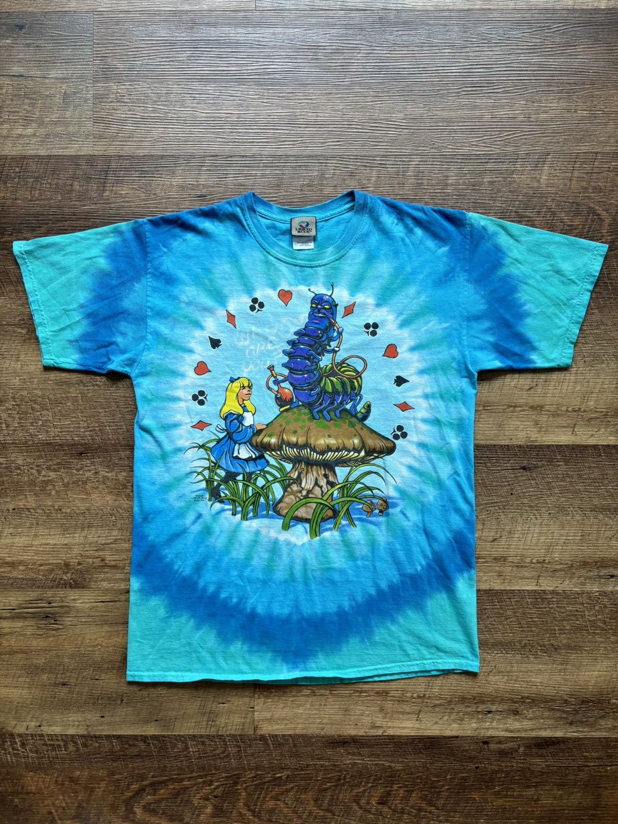 Disney × Liquid Blue × Vintage 2003 vintage liquid blue alice in ...