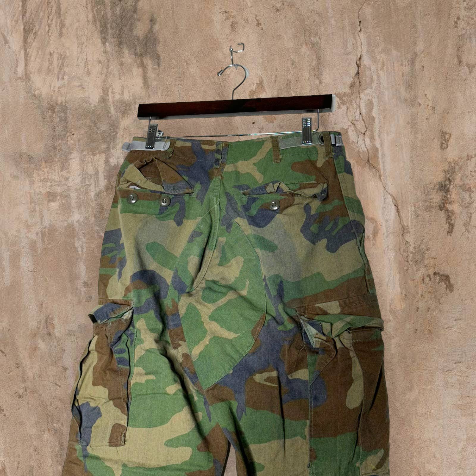 Camo × Military × Vintage Vintage Military Camo Tactical Pants Double ...