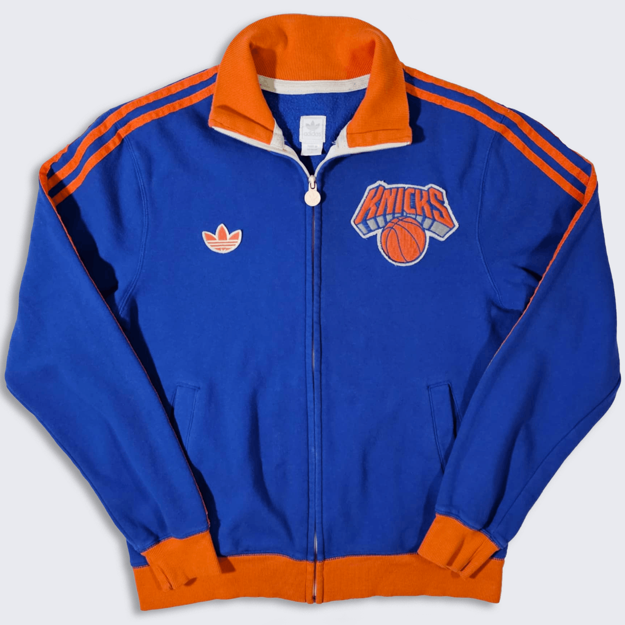 Adidas × NBA × Vintage New York Knicks Retro Adidas Track Jacket | Grailed
