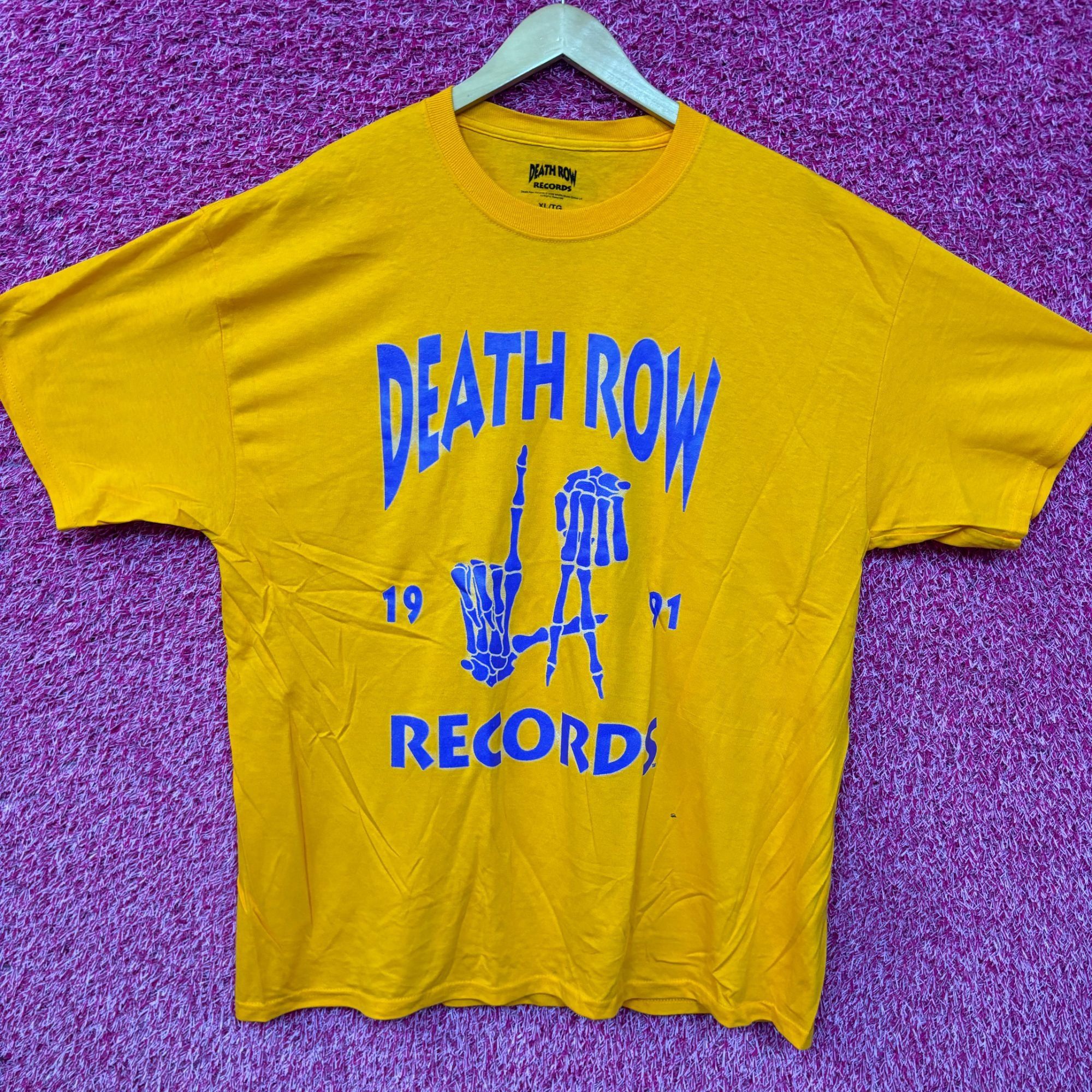 Death Row Records × Rap Tees × Streetwear Death Row Records 1991 LA ...