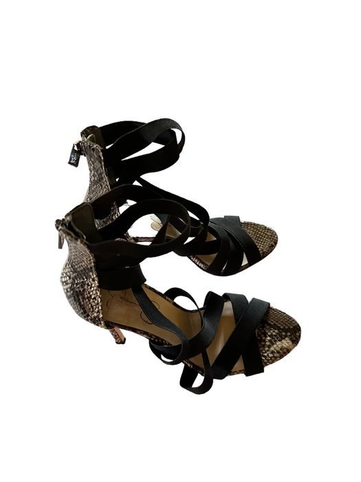 Jessika Jessica Simpson High Heels Size 65 Black 35 Heels Sandal Grailed
