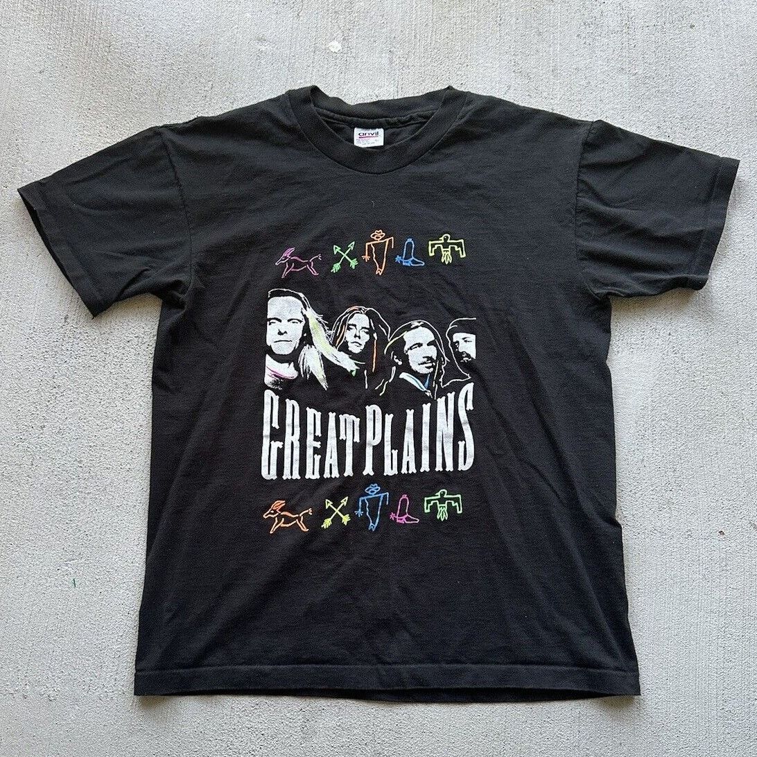 Anvil Vintage Great Plains Country Pop 80s Band Shirt Men’s Large | Grailed