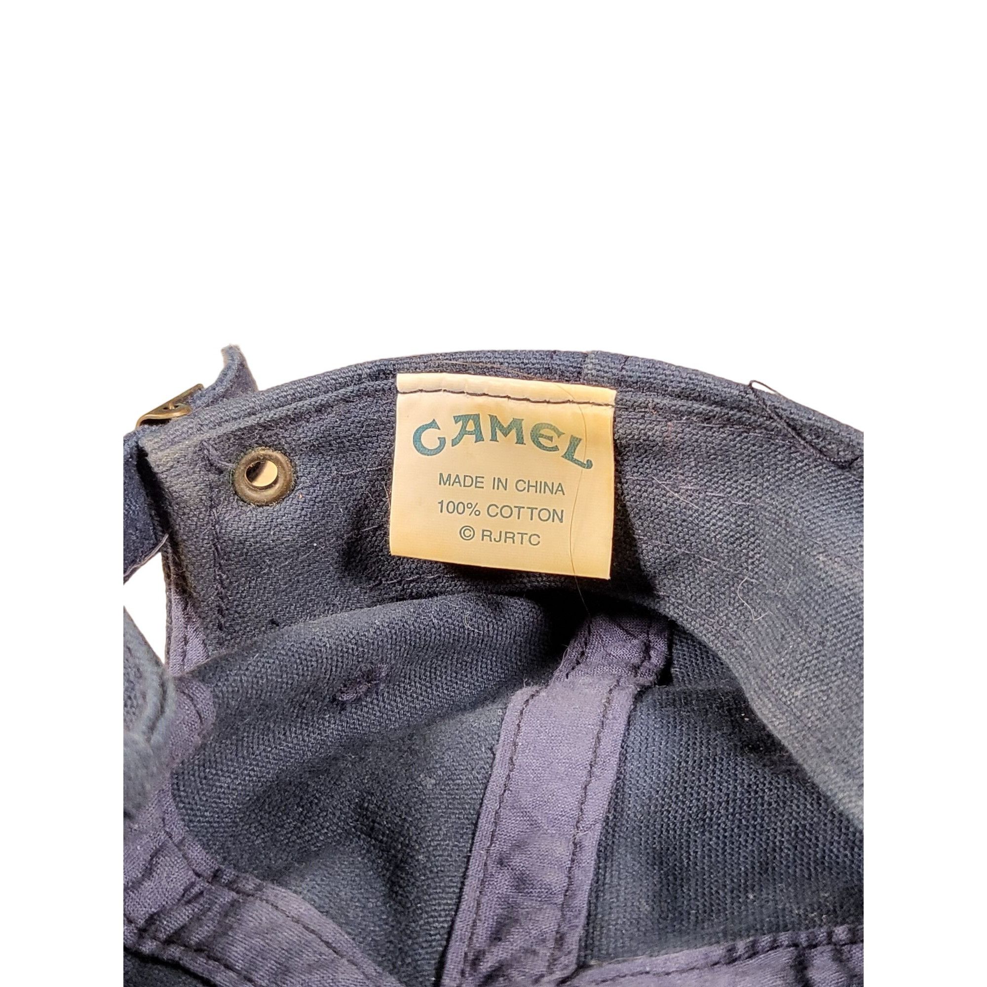 Camel Vintage Camel Cigarette Cap Adjustable Strap RARE 90s Blue B ...