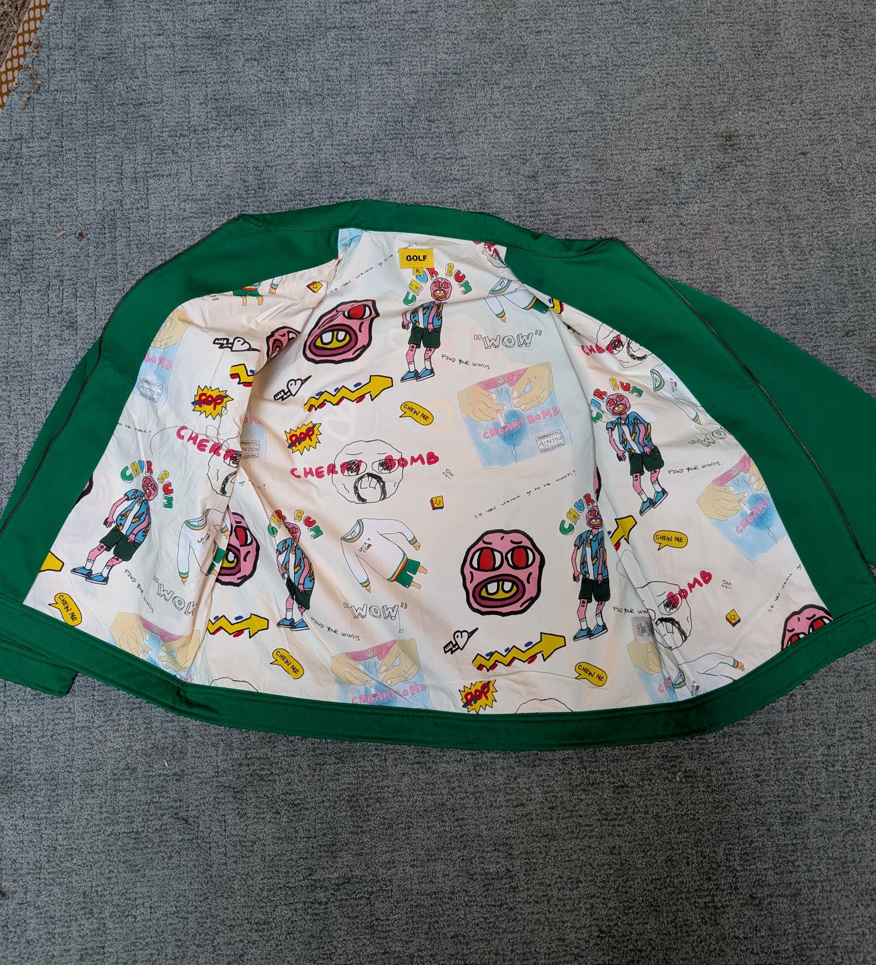 Golf Wang Golf Wang Cherry Bomb Jacket | Grailed