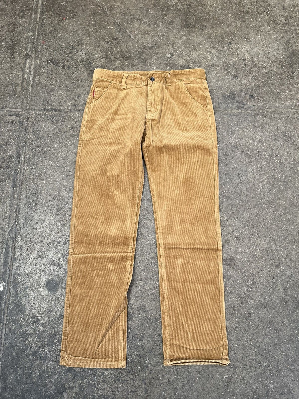 Vintage Corduroy Pants Wheat Brown | Grailed
