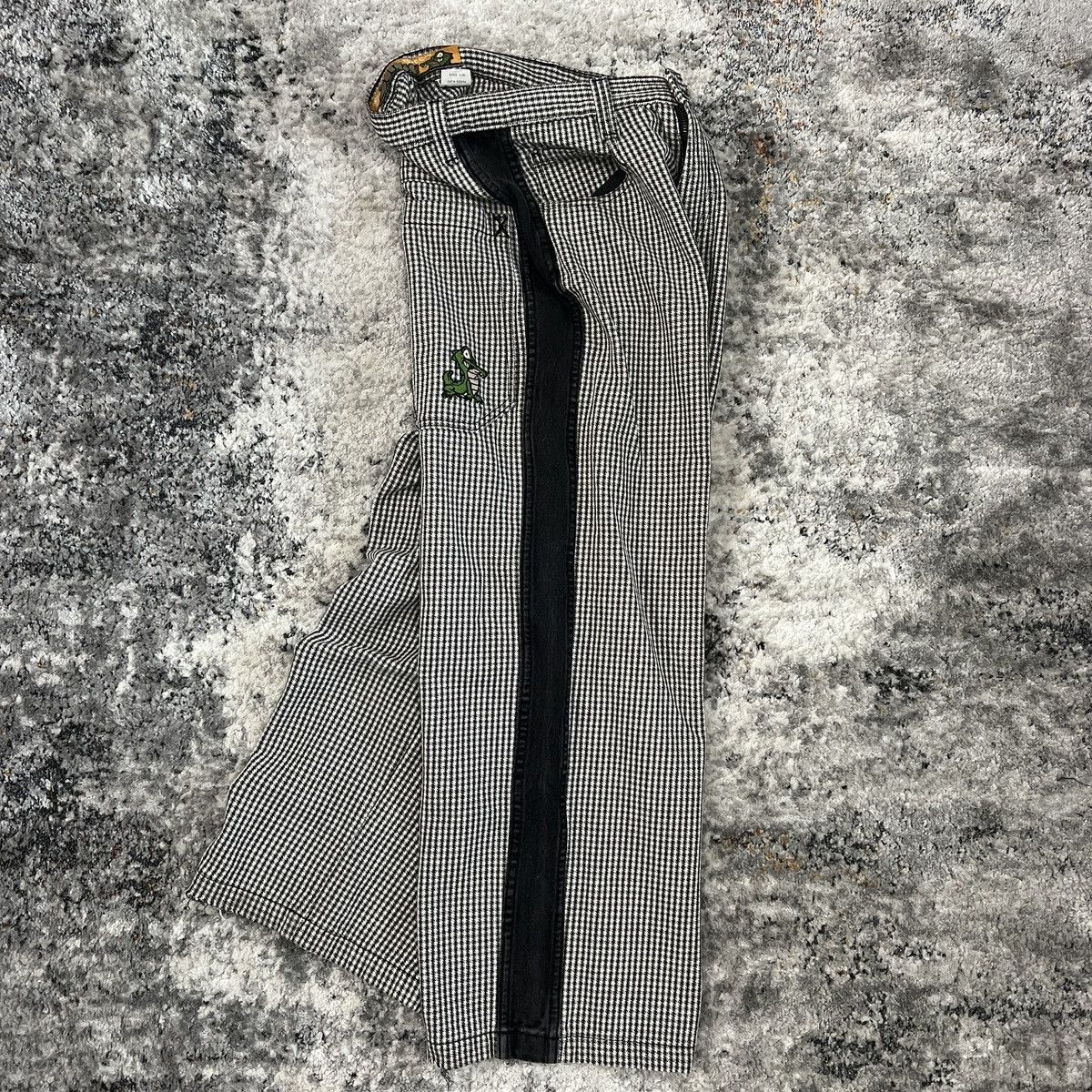 Vintage Rare Vintage 90s JNCO GATOR side strip baggy wide leg pants ...