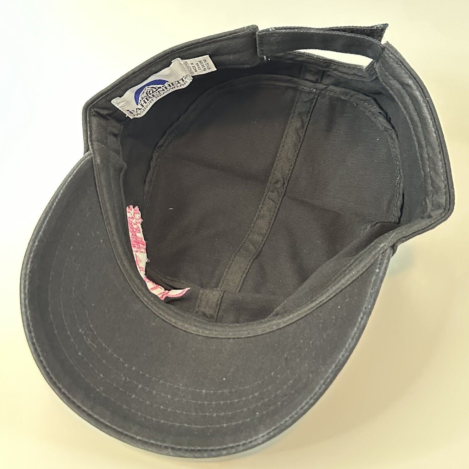 Other Girl Tuff Headware Cap Hat Military Adjustable Black w/pink | Grailed