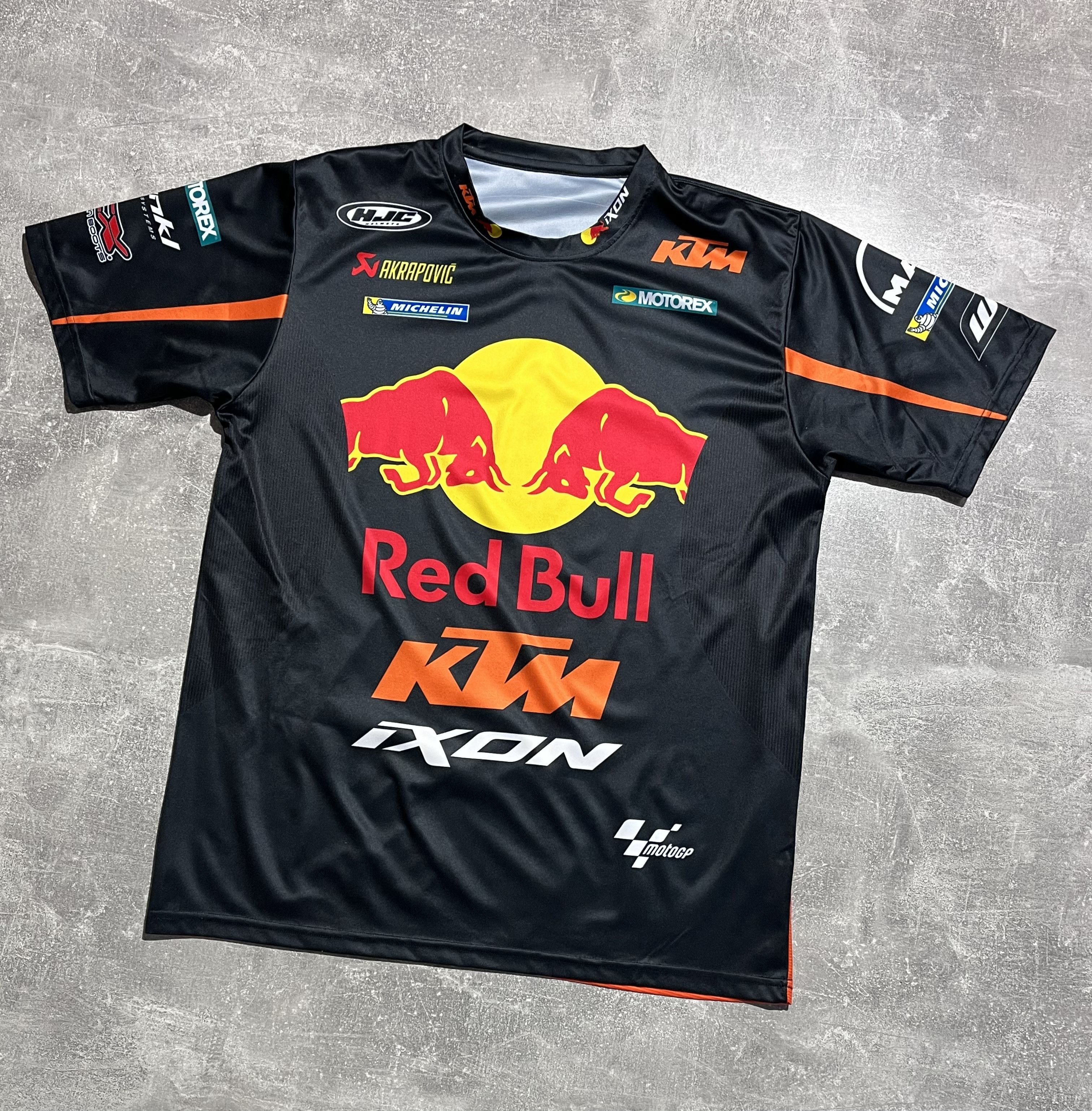 Red Bull × Streetwear Tee Shirt Red Bull MOTO Racing Japan Style | Grailed