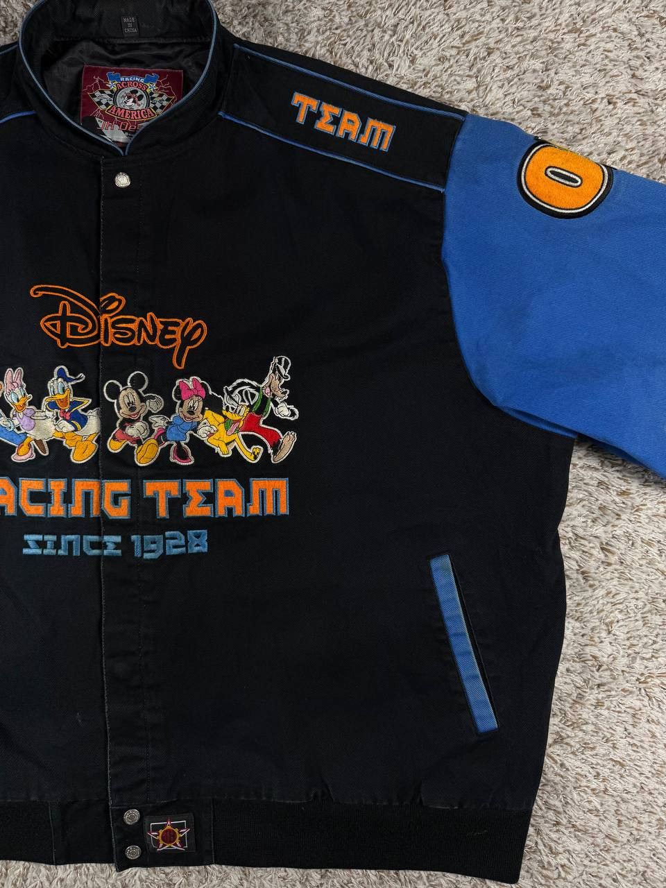 JH Design Disney x JH Design Daytona Mickey Mouse Racing Jacket 6XL ...