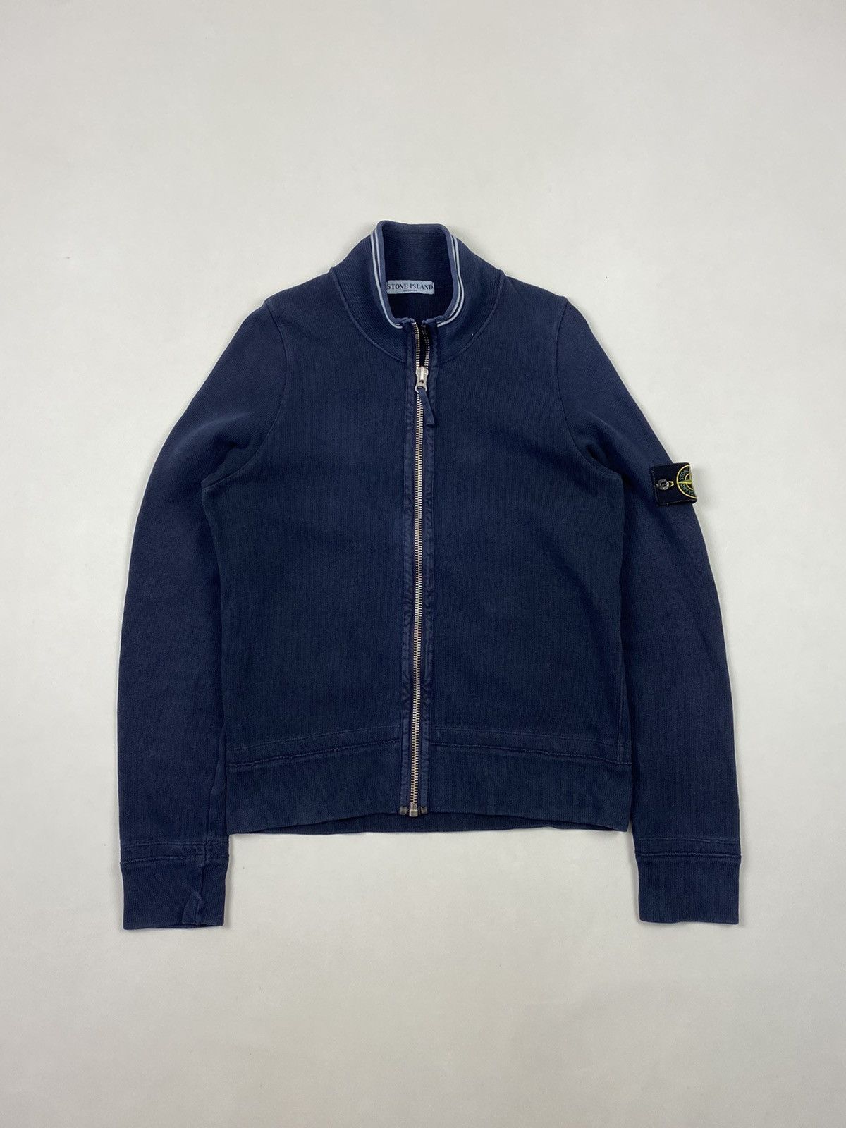 Stone Island SS 2007 Stone Island Full Zipper Sweater | Grailed