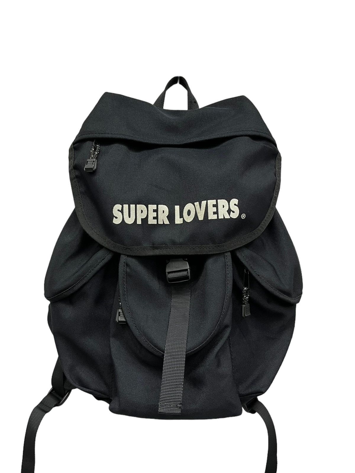 Archival Clothing SUPER LOVERS Punk Gothic Multipocket Nylon Daypack ...