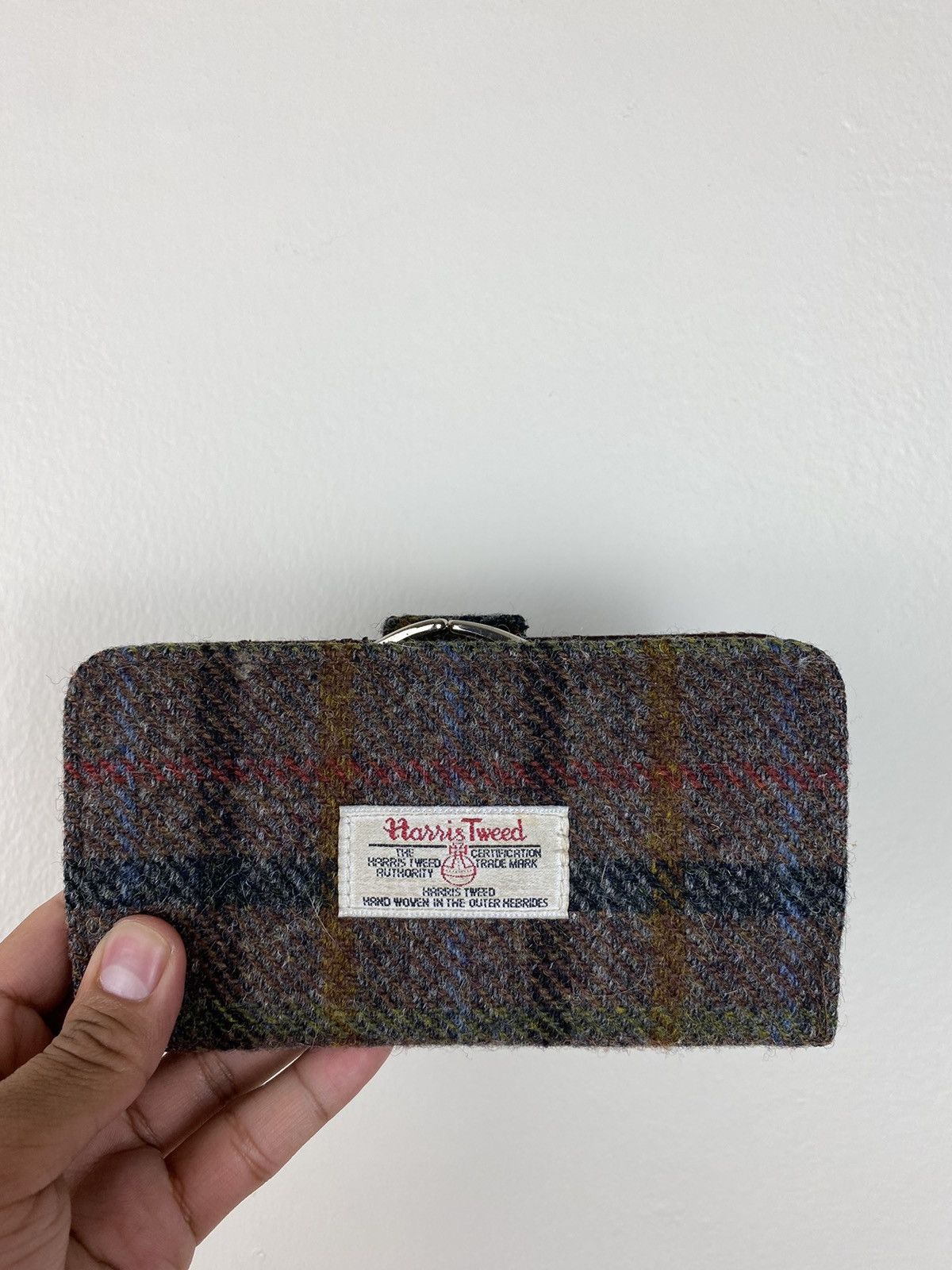 Designer × Harris Tweed × Vintage Vintage Harris Tweed Long Wallet ...