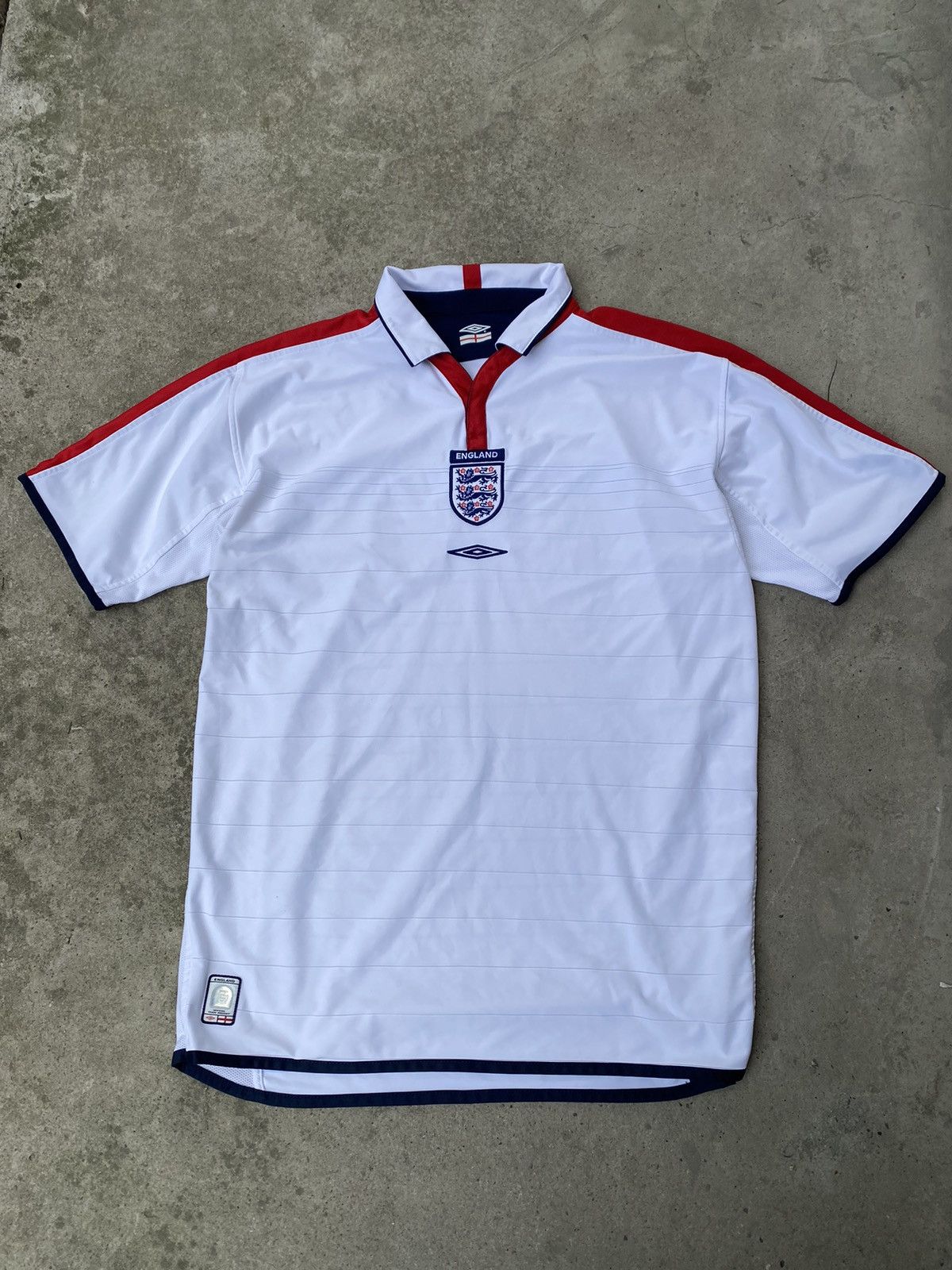 Vintage Umbro England Team Home 2003 - 2004 Football Shirt Jersey | Grailed
