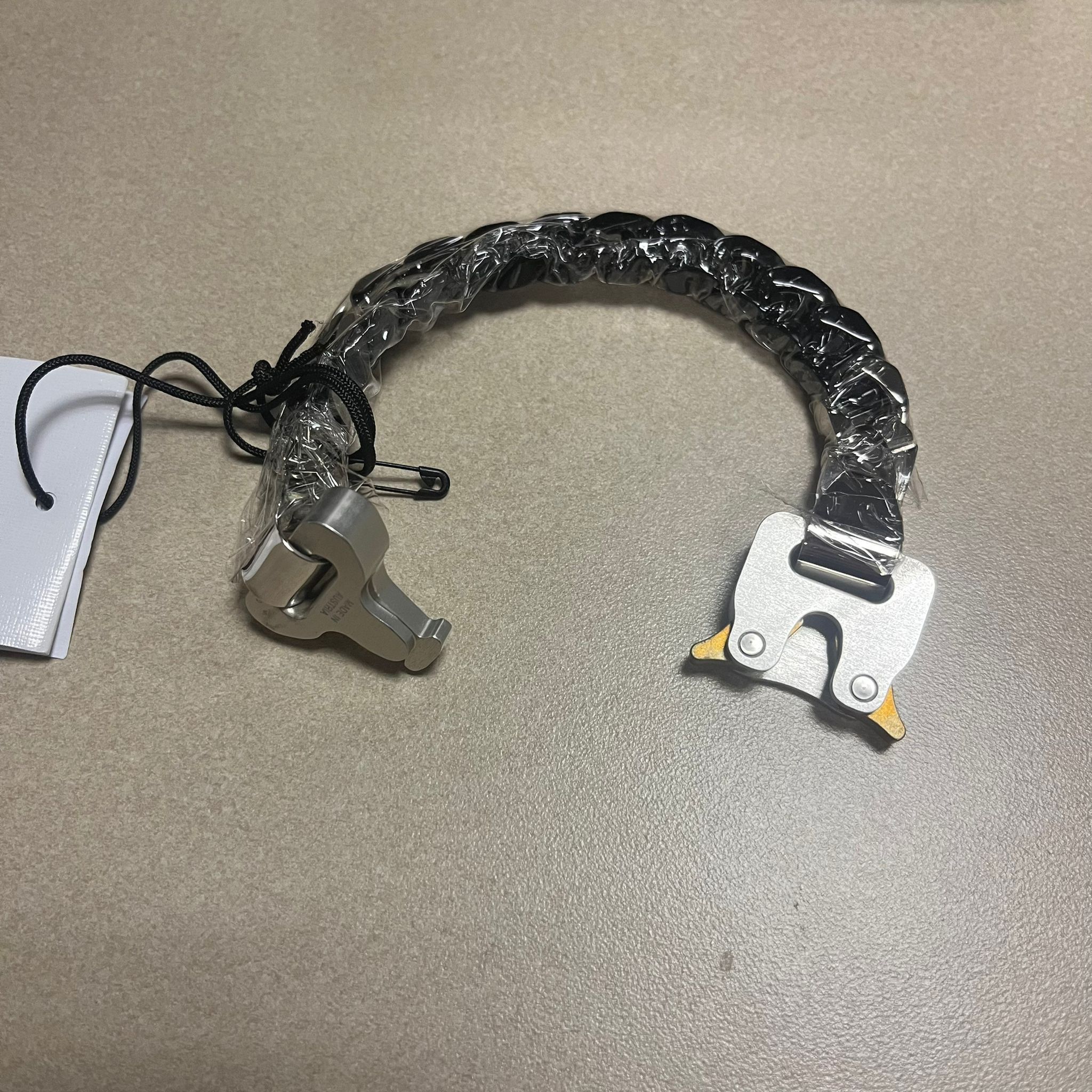 Alyx S/M Ceramic Chain Buckle in Black | Grailed