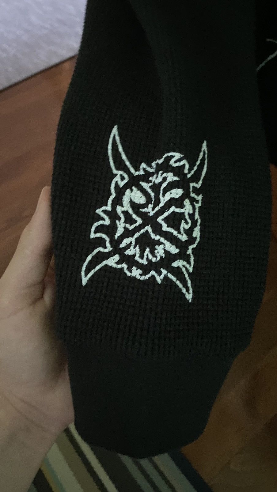 Ken Carson Ken Carson AGC Tour Merch Thermal Knit Longsleeve X SLEEVES ...