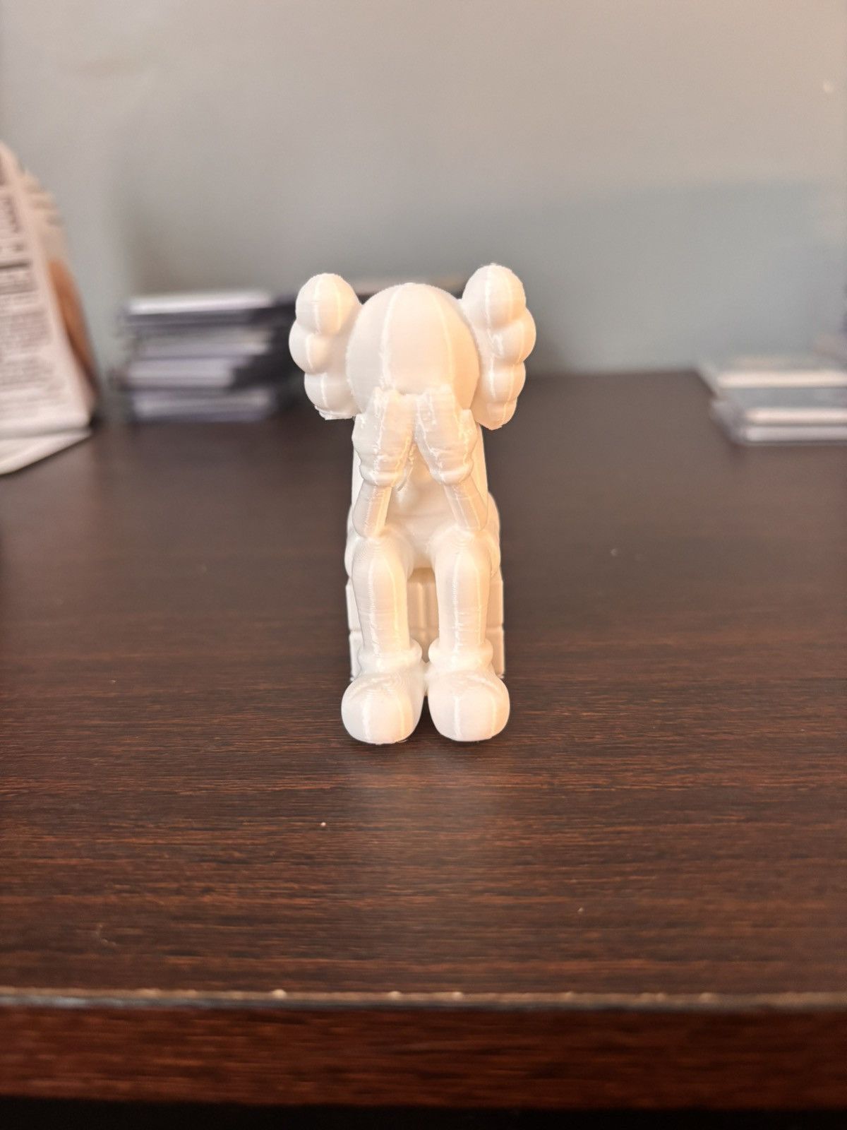 Kaws 3D printed seated kaws figure | Grailed