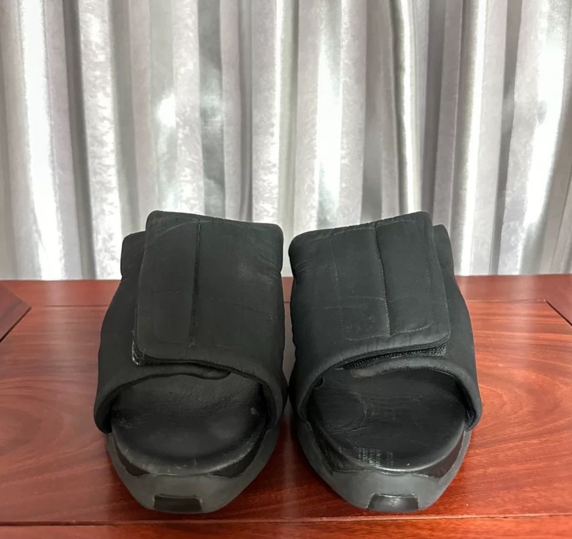 Rick Owens × Rick Owens Drkshdw Rick owens co-signed adidas horseshoe ...