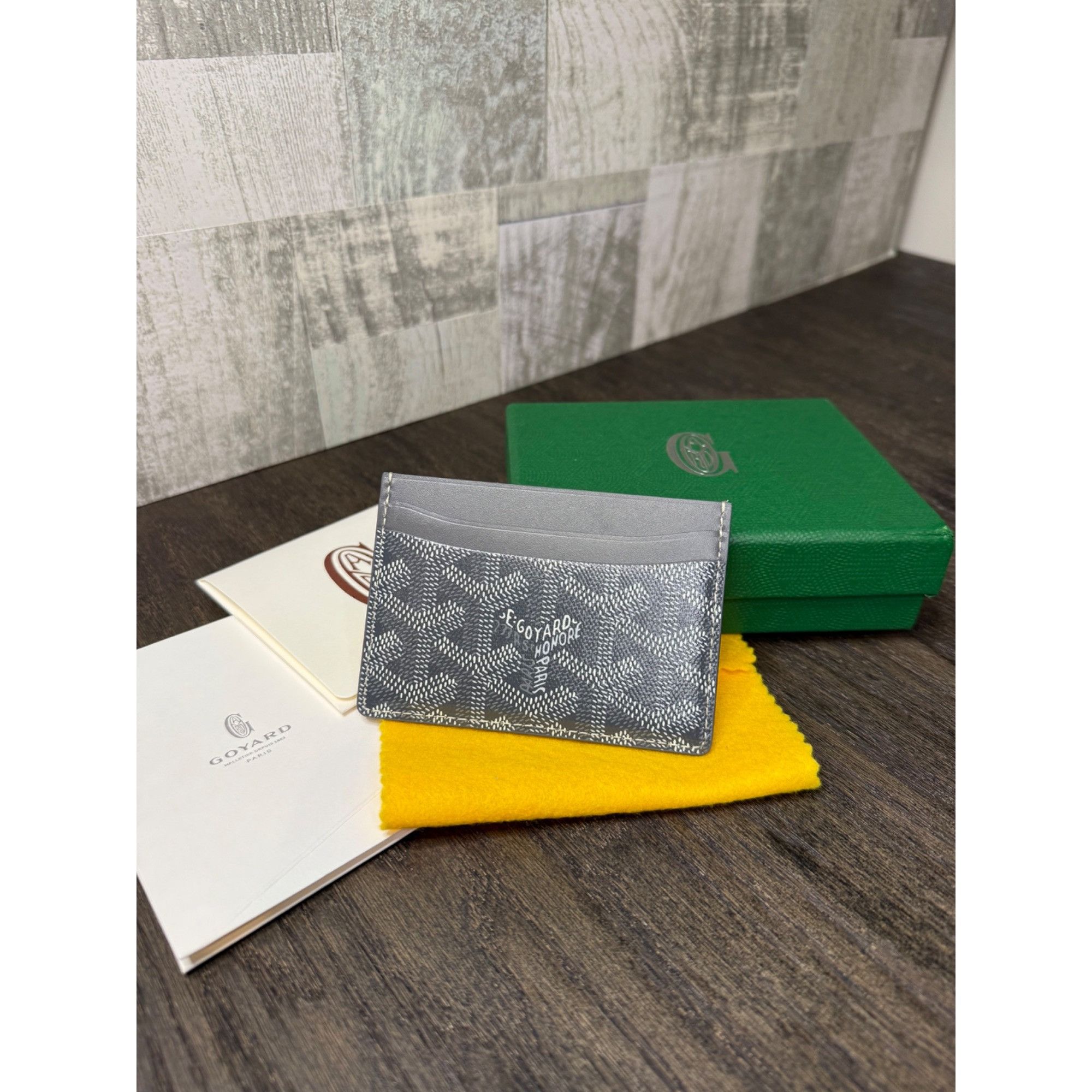 Goyard Grey Goyard Saint-Sulpice Card Holder | Grailed
