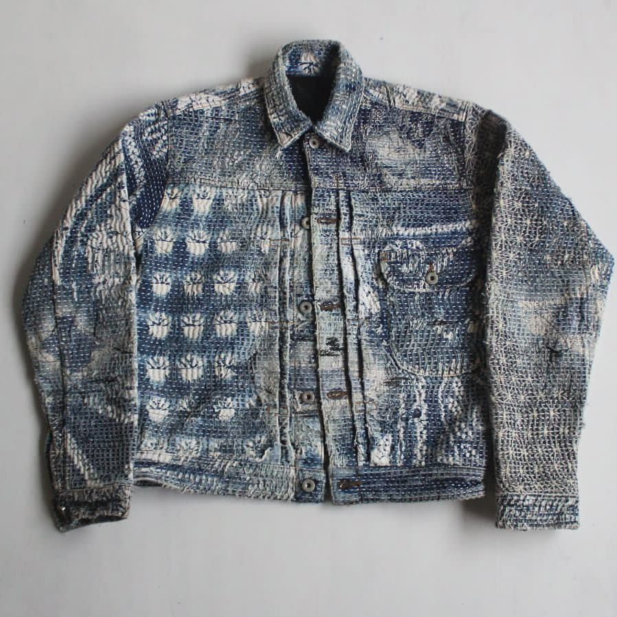 Lee Lee Vintage Custom Boro Sashiko Handmade Original Japan | Grailed
