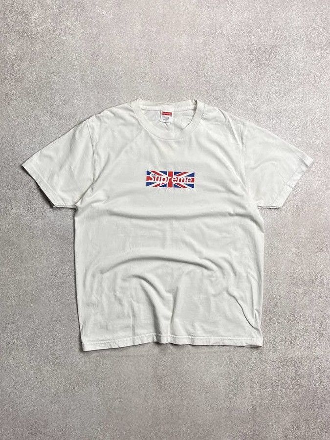 Streetwear × Supreme × Vintage Vintage Supreme Union Jack Boxy T-shirt ...